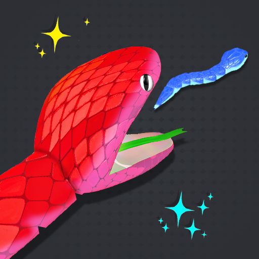 Snake Clash Rush Game Snake Puzzle Racing Game 3D: Battle Snake Worms ...