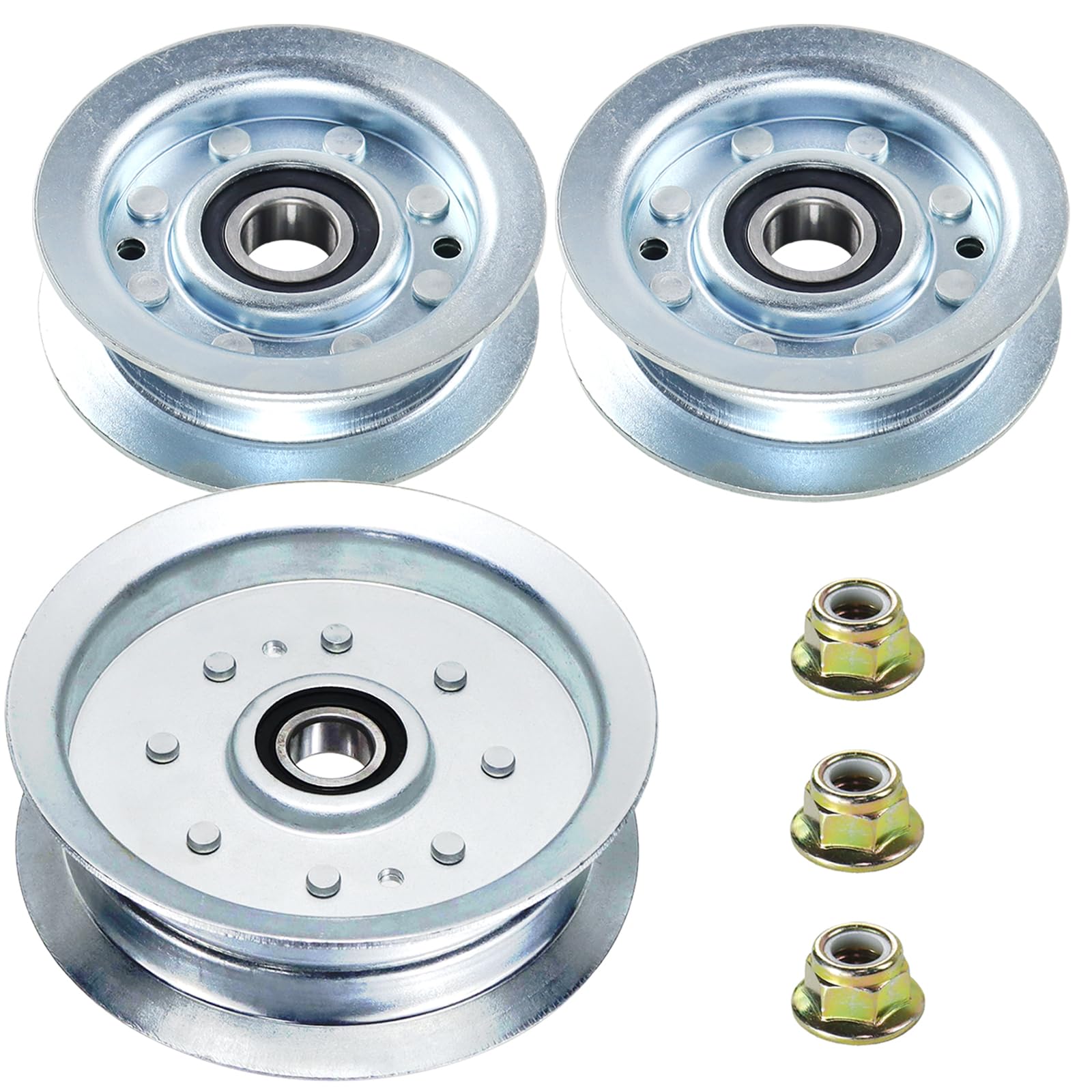 Amazon.com : GELASKA 2 Pack GY20067 Idler Pulley with GY20629 Pulley ...
