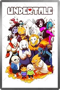 Amazon.com : ZDVNEGM Undertale Gaming Poster funny metal tin signs ...
