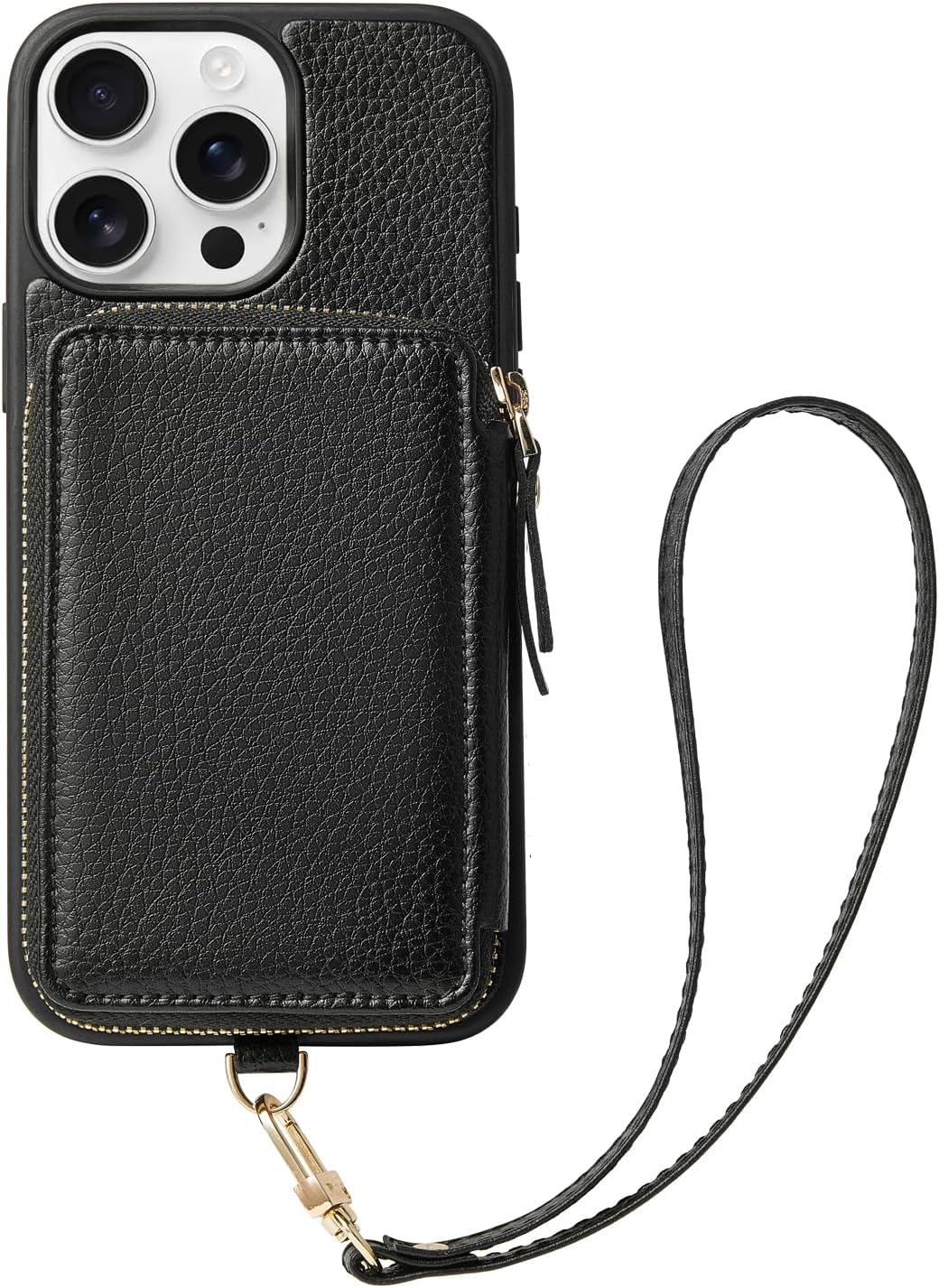 Amazon.com: ZVE for iPhone 14 Pro Max Wallet Case, Phone Case with RFID Blocking Card Holder ...