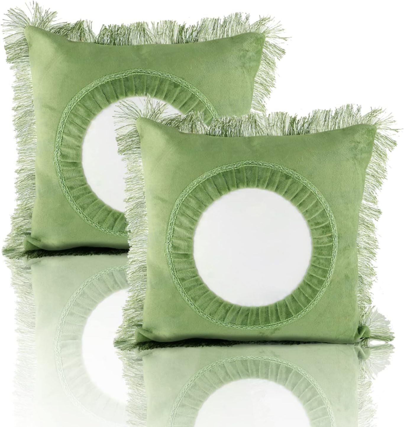 Amazon.com: LYHLYA 2 PCS Sublimation Pillow Cases, Sublimation Blank ...