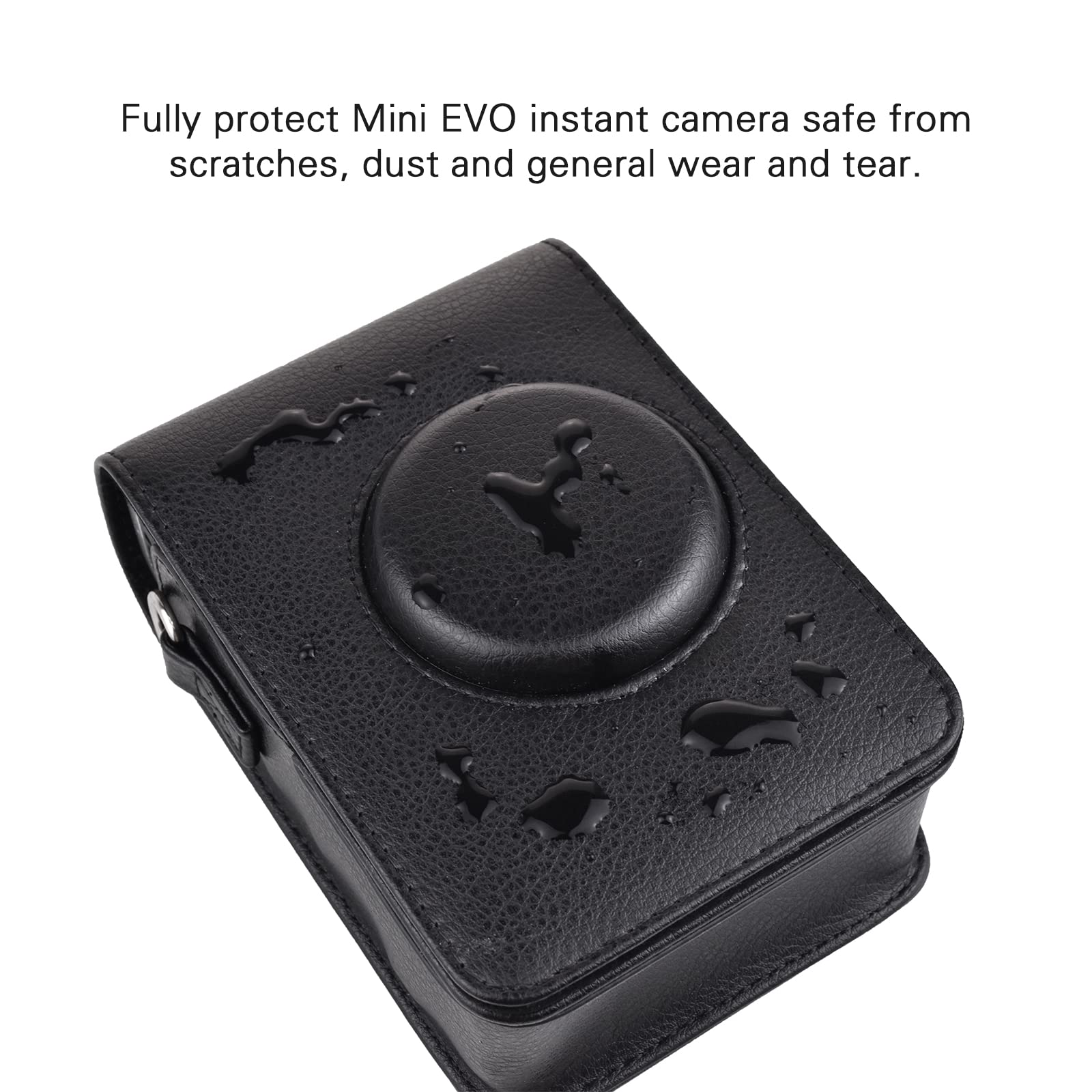 HIYQIN Mini EVO Case, Camera Protective Case for Fuji Instax Mini EVO ...