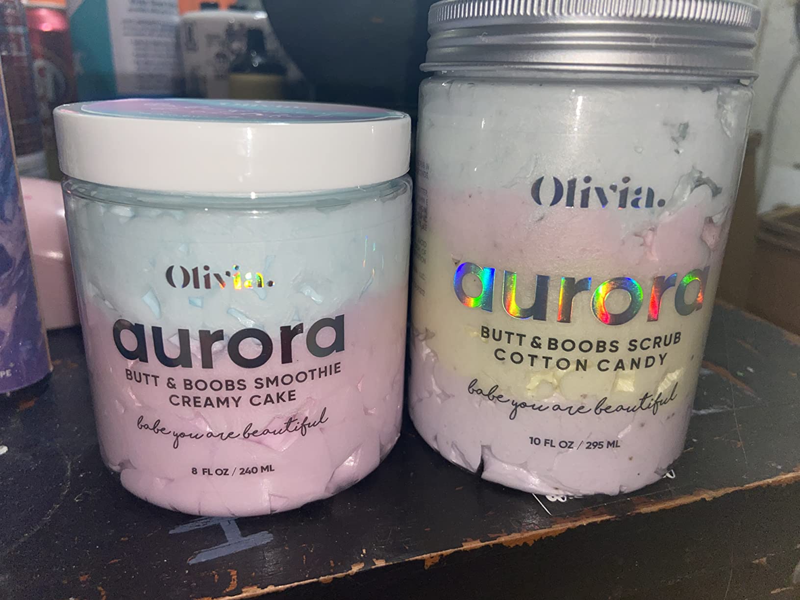 Amazon.com : Olivia Buttocks & Breasts Body Exfoliator Scrub ...