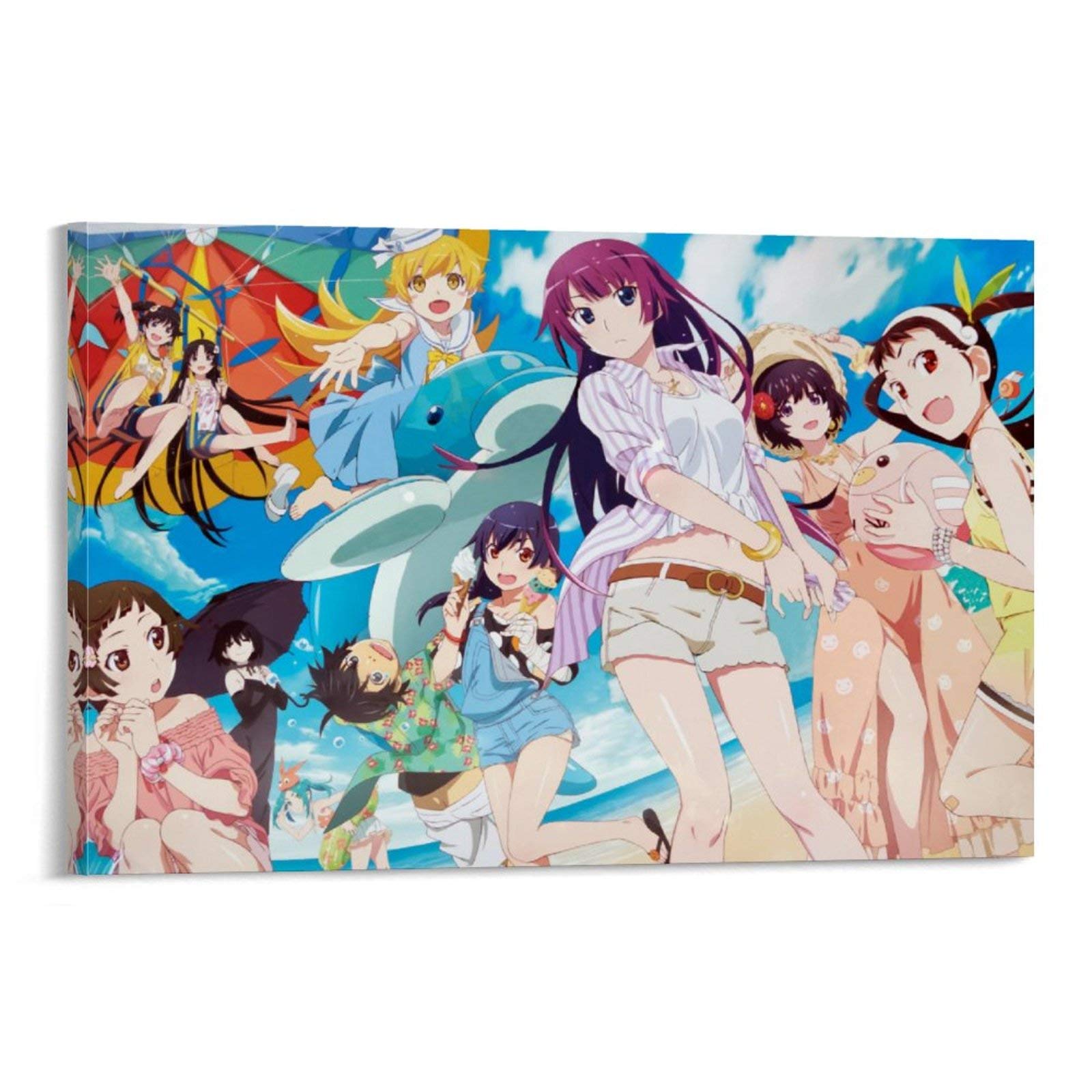 Buy Monogatari Series Hitagi Senjogahara X Karen Araragi X Koyomi Araragi X Mayoi Hachikuji X ...