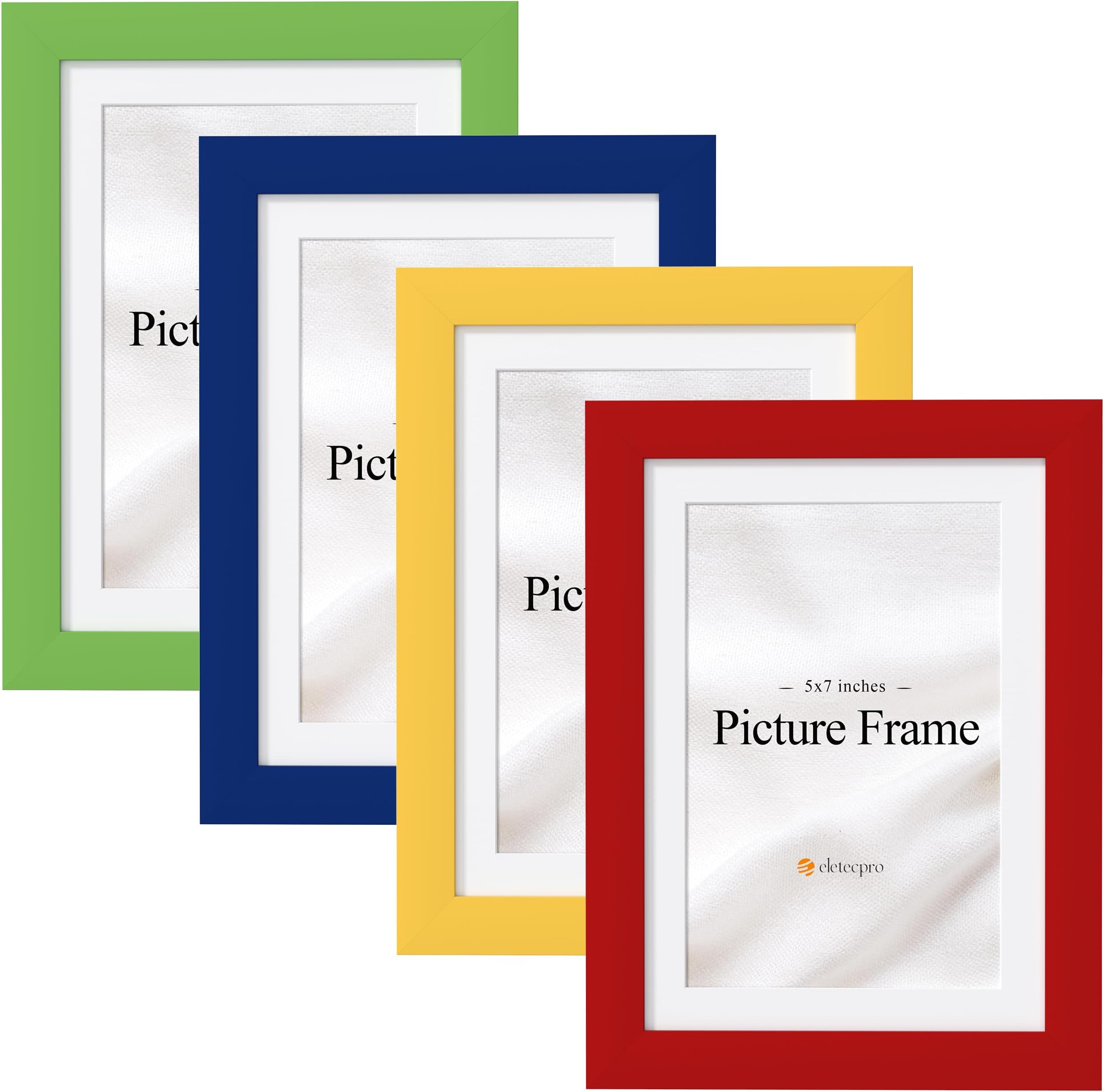 Amazon.com - Namalu 12 Pcs Picture Frames Collage Colorful Wall Decor ...