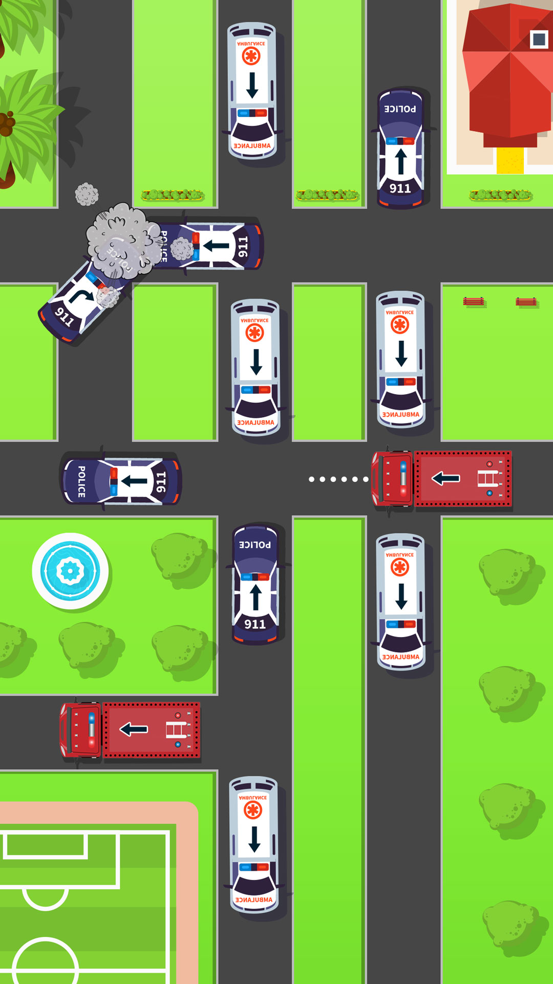 Emergency Ambulance Traffic jam Puzzle Games For Kids: Rush Car Driving ...