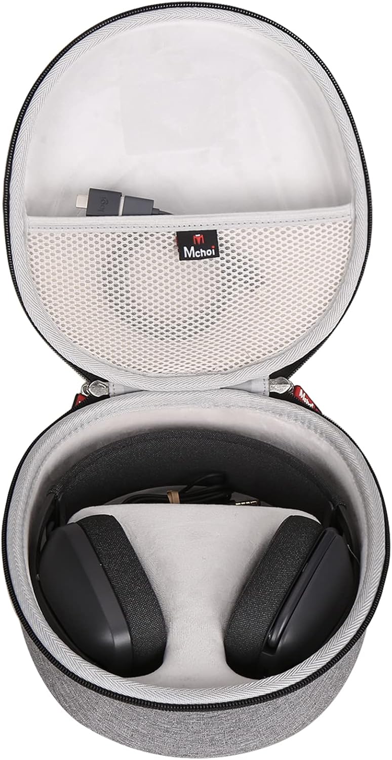 Amazon.com: Mchoi Headphones Case Fits for Logitech Zone Vibe 100&125 ...