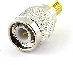Amazon.com: DGZZI 2-Pack TNC Male to RP SMA Female RF Coaxial Adapter TNC to SMA Coax Jack ...