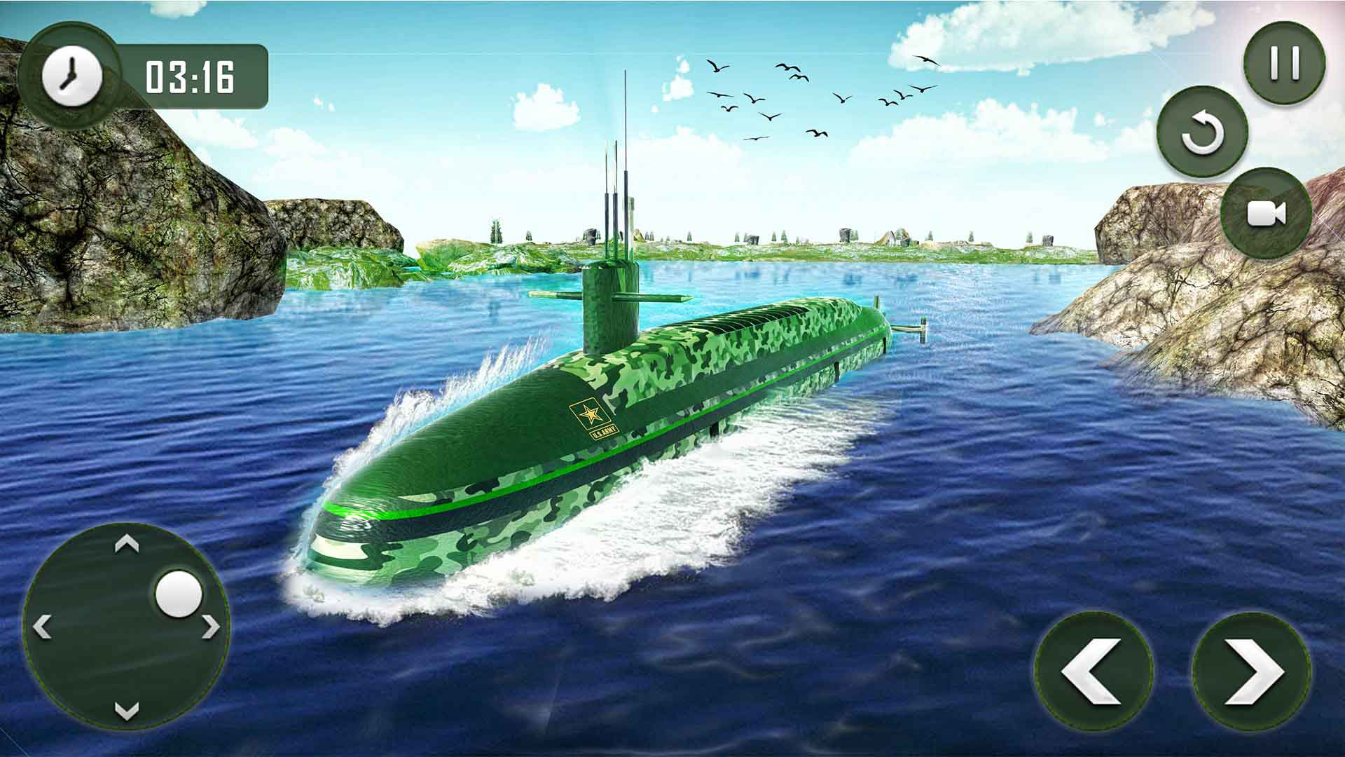 US Army Submarine Driving Transport Simulator Games - App on the Amazon ...