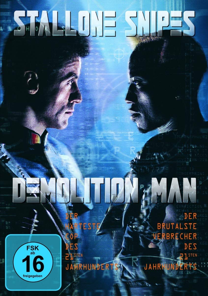 Demolition Man: Amazon.it: Stallone, Sylvester, Snipes, Wesley, Bullock ...