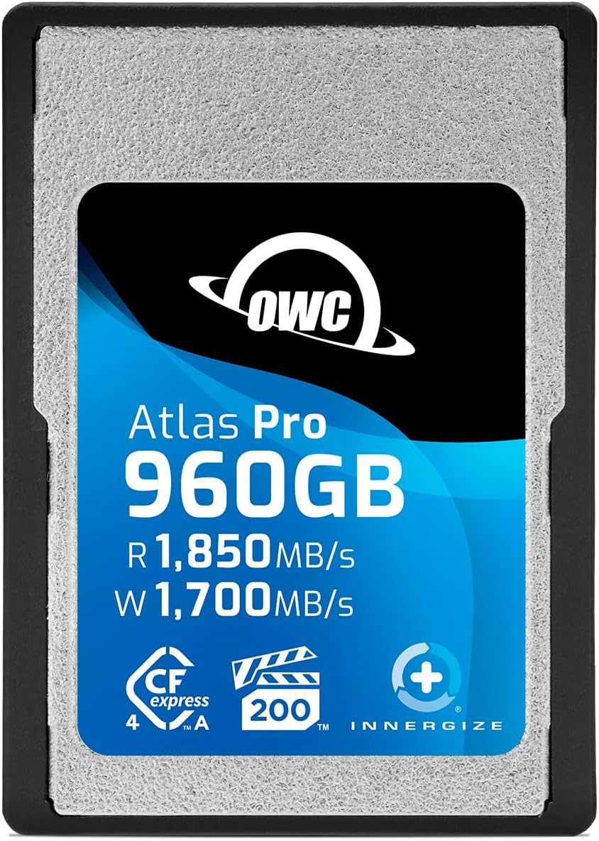 Amazon.com: OWC 960GB Atlas Pro High Performance Cfexpress 4.0 Type A ...