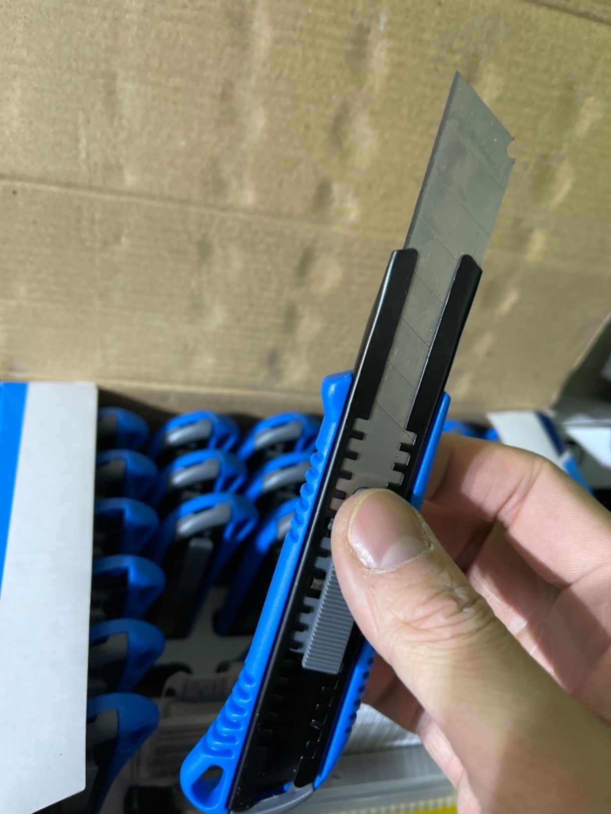 Silverline 18mm Snap-Off Knife Display Box 36pce (675097) : Amazon.co ...