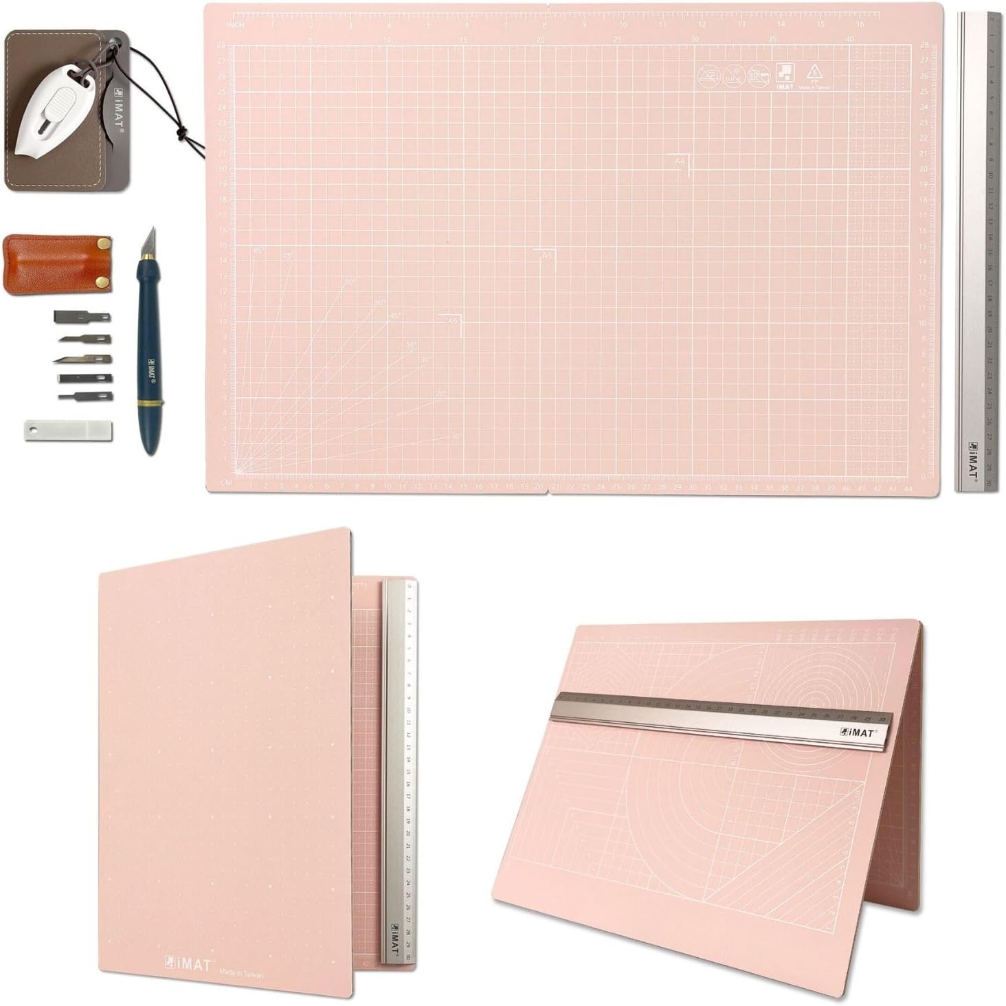 Amazon.com: iMAT Flip Cutting Mat Magnet Set (Cm Version), Enlarged A3 ...