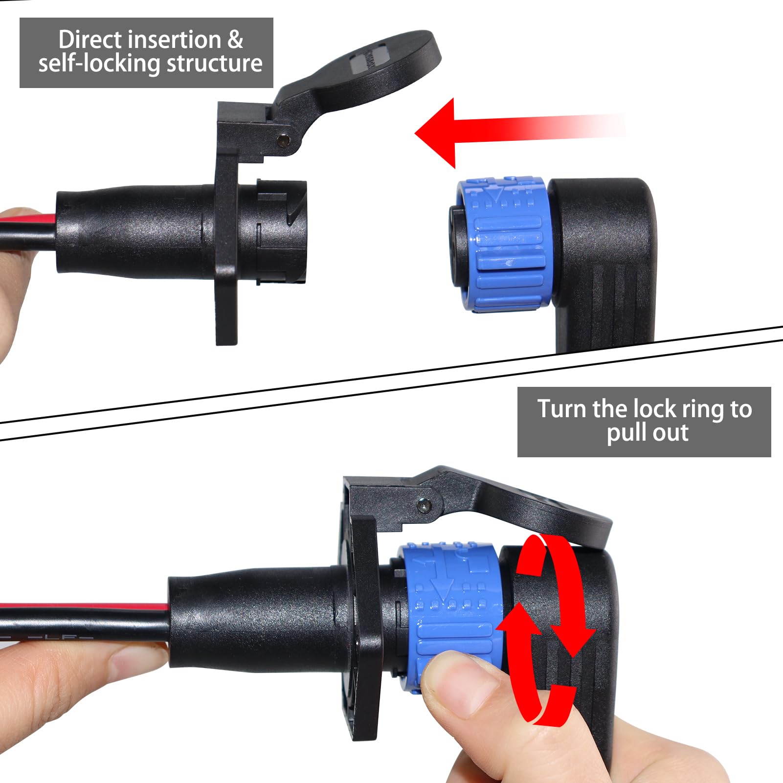 Snapklik.com : Trolling Motor Plugs For Minn Kota,50A Trolling Motor ...