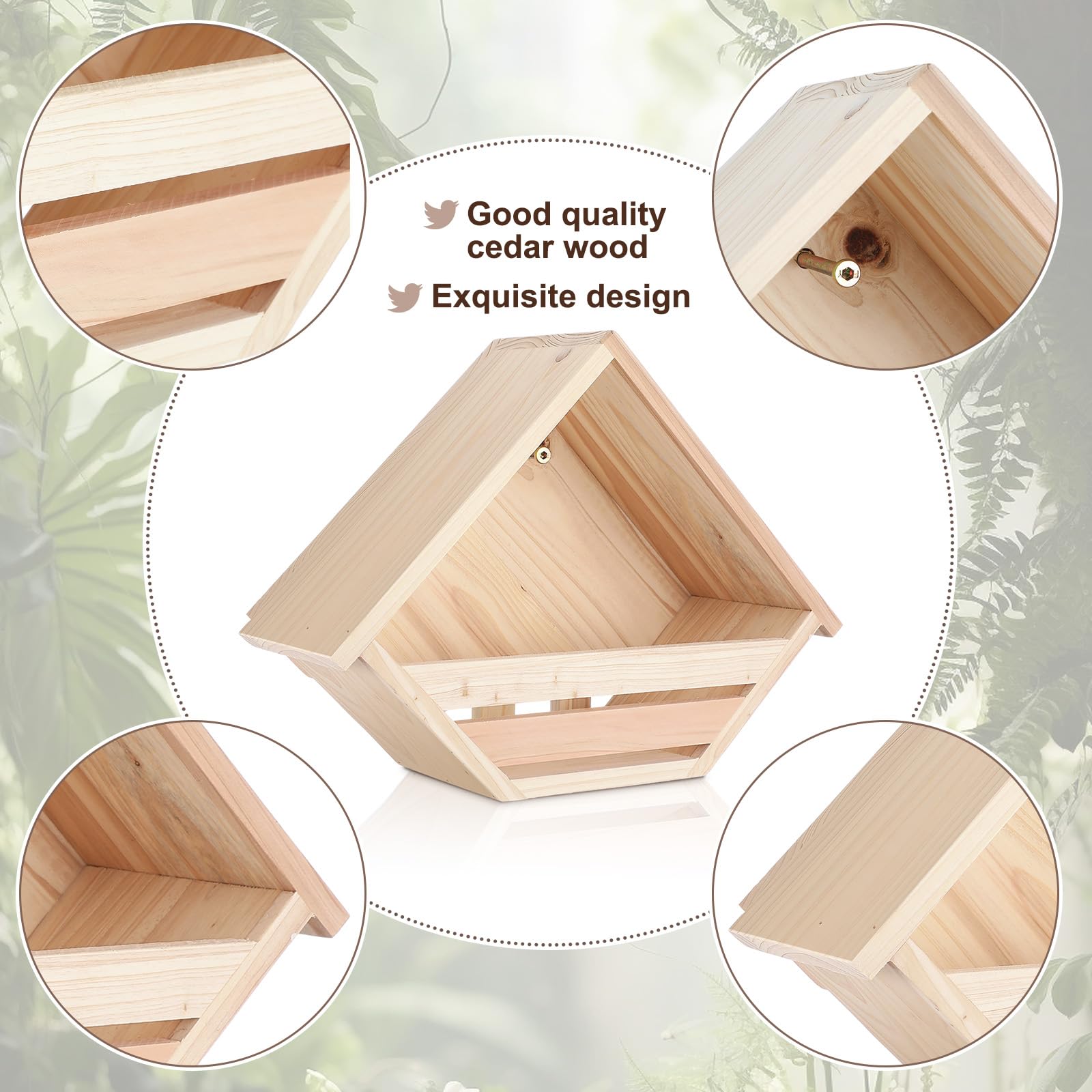 Snapklik.com : Cedar Dove Nesting Box Dove House Nest For Bird Pigeon ...