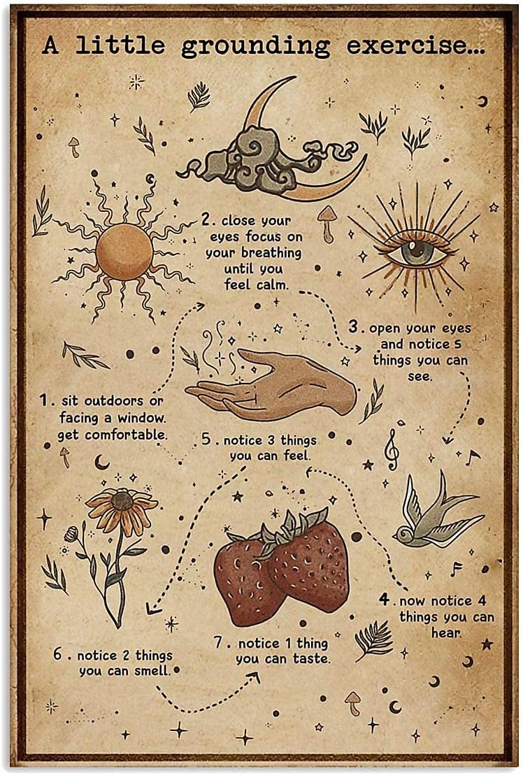 Amazon.com : 8x12 IN Witch Knowledge Metal Tin Signs Home Decor A ...