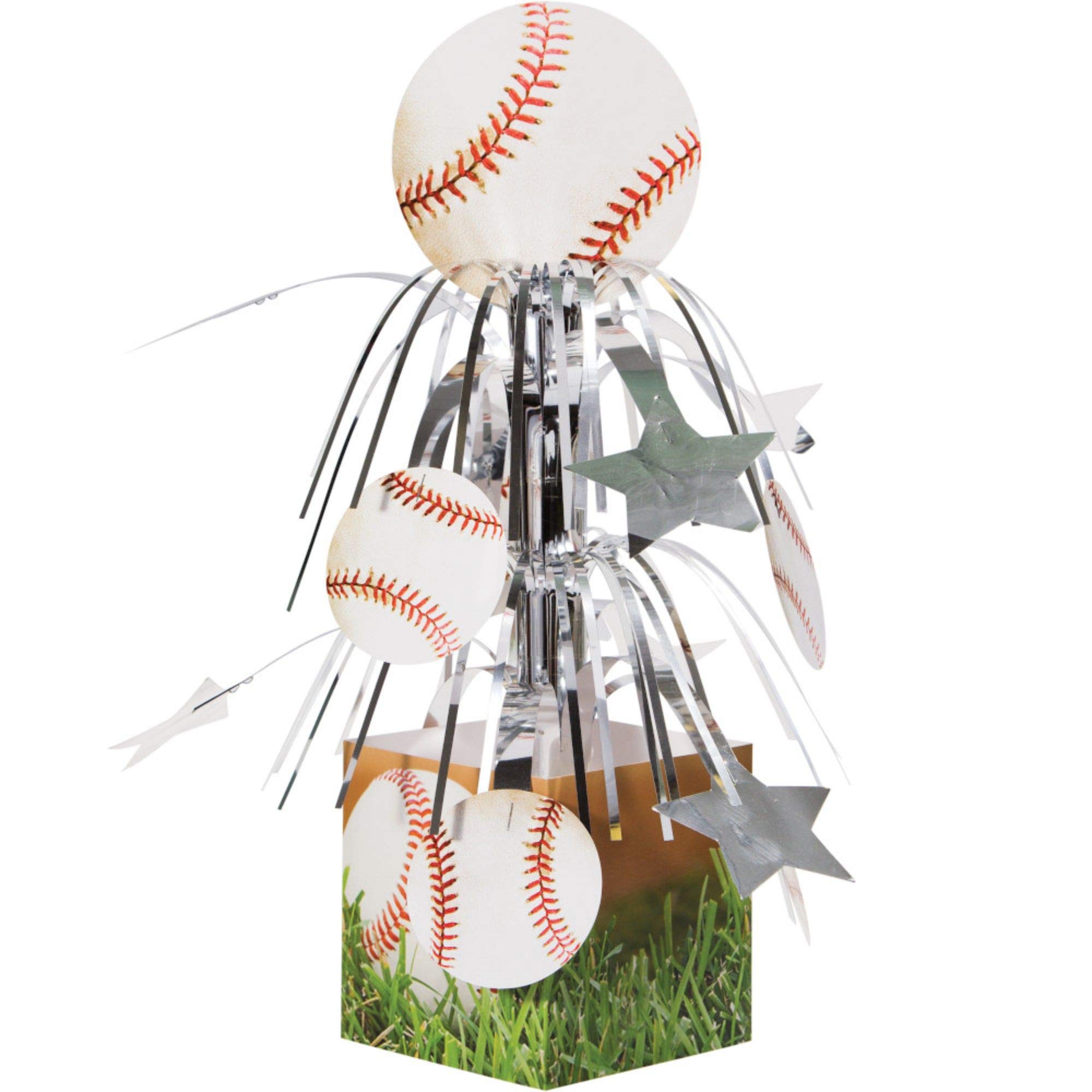 Amazon.com: Pack of 6 Baseball Sports Fanatic Mini Cascade Foil ...