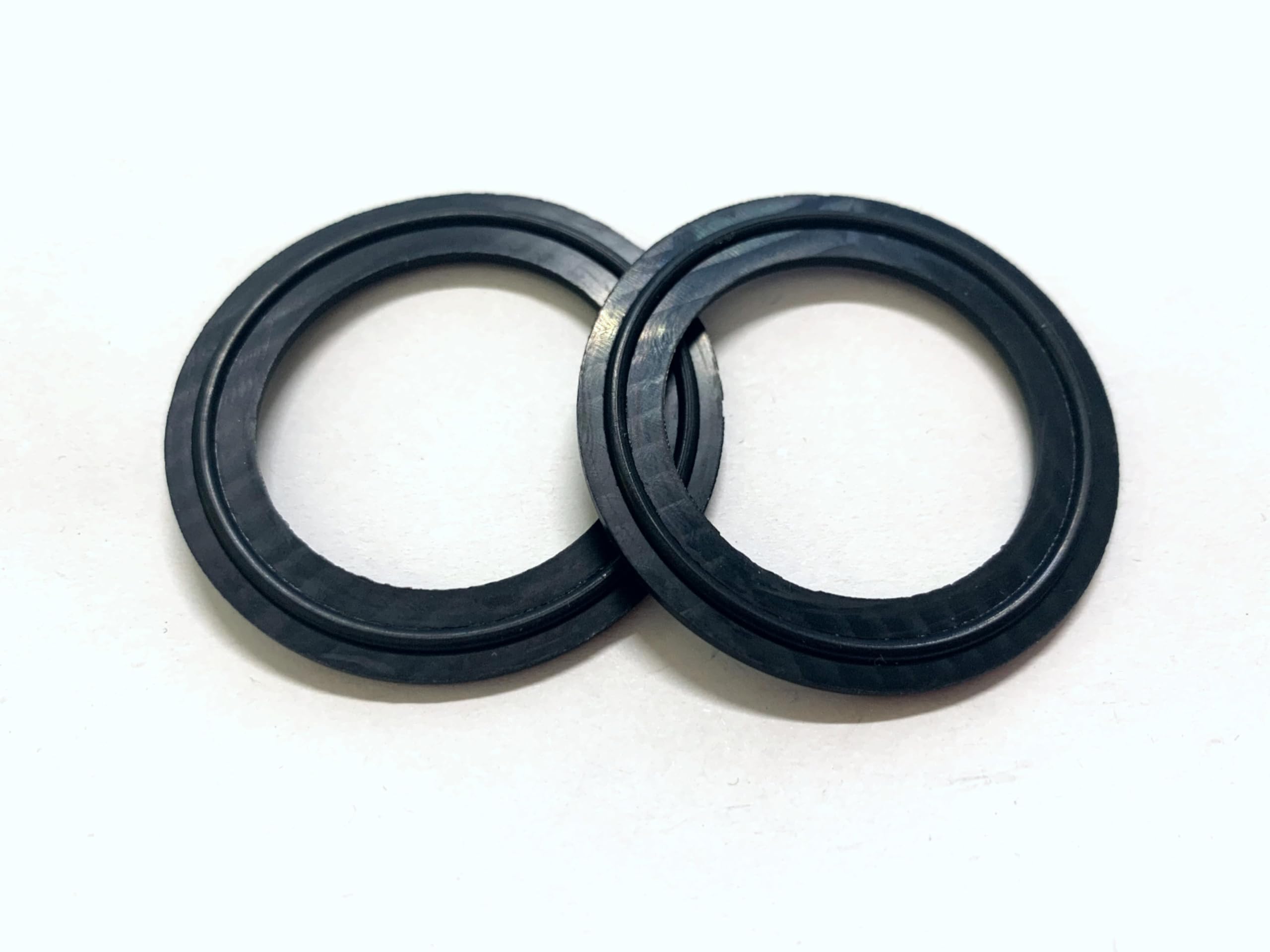 2 Pack 1.5" EPDM Rubber Gasket Ring, Rubber Clamp Gasket, Quick ...