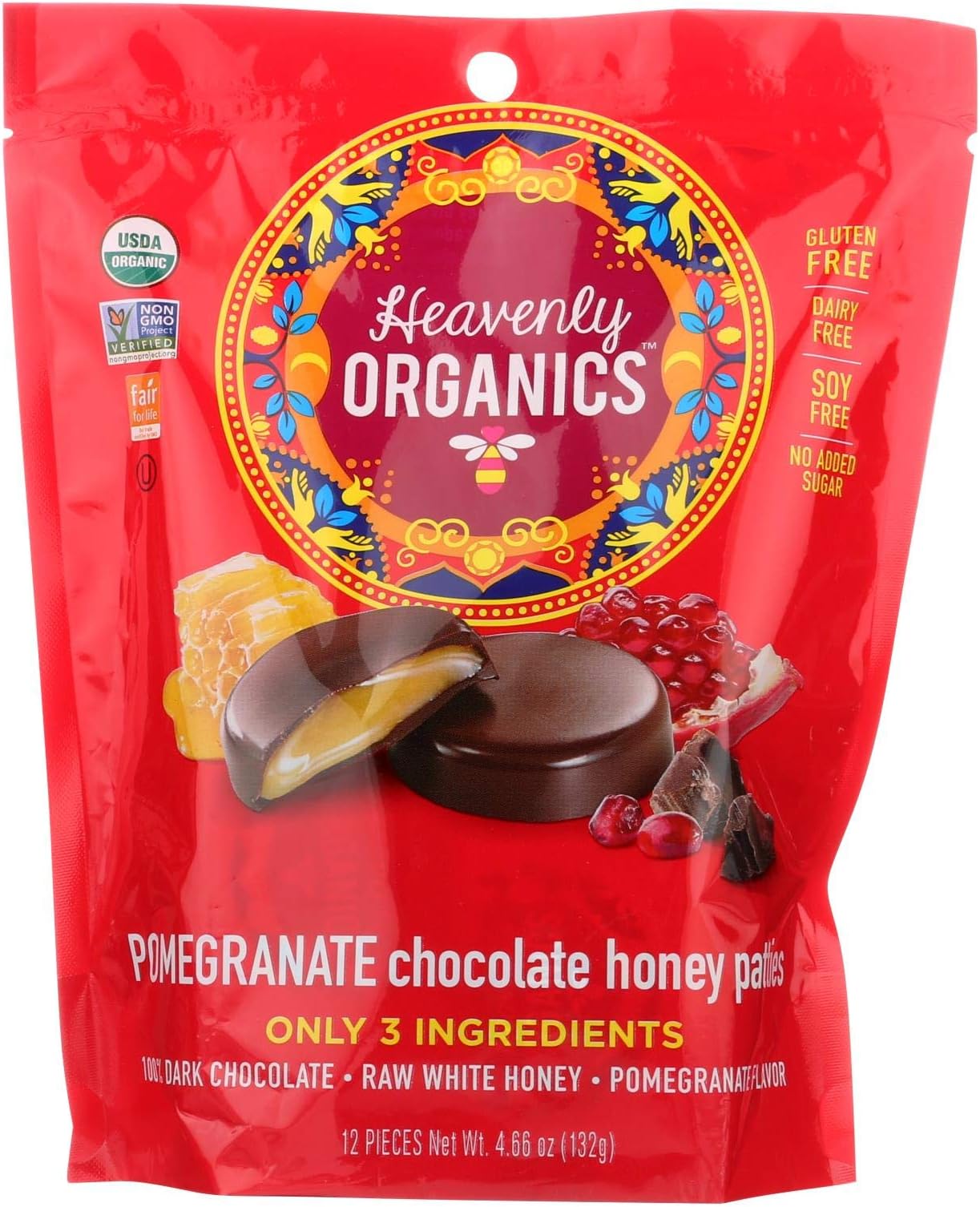 Amazon.com : Honey Mama's, Peruvian Raw Cocoa Truffle Bars, No Refined ...