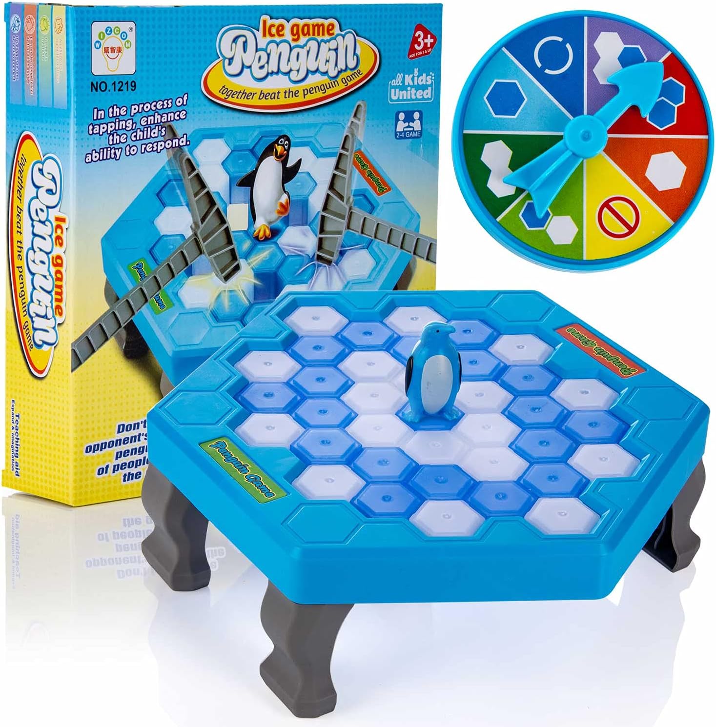 all Kids United® “Save the Penguin” action-packed family board game ...