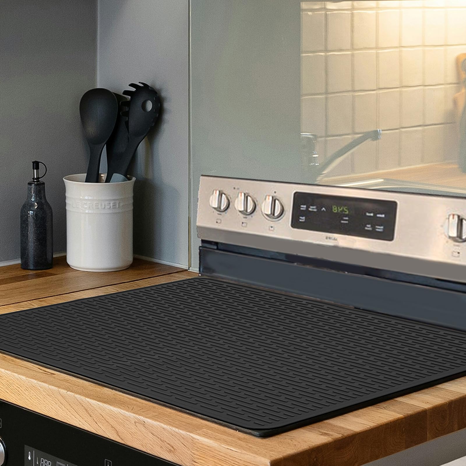 Amazon.com: LONGKING Stove Top Cover for Electric Stove - Silicone ...