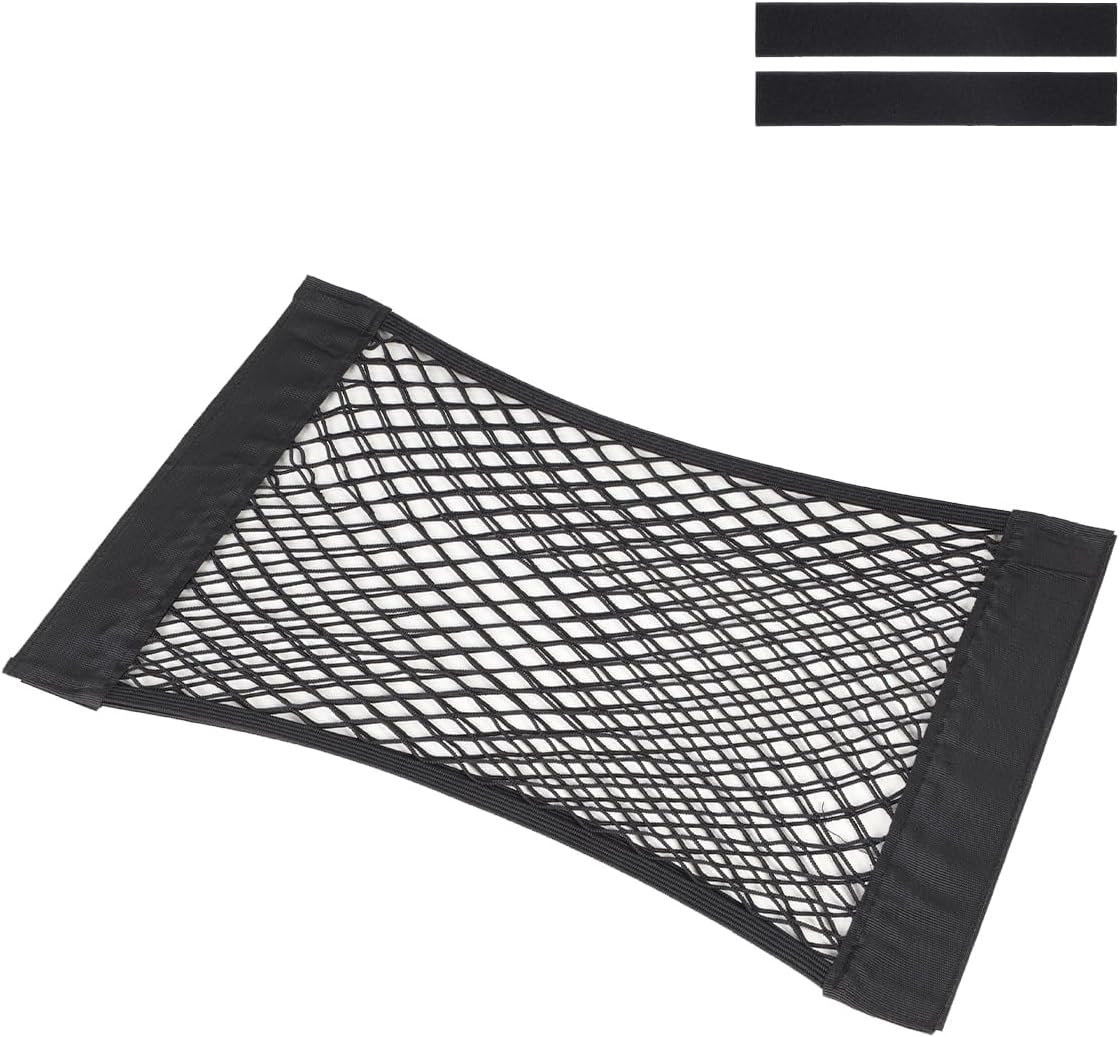 Amazon.com: TENACHI Set 2 Car Trunk Net Mesh Auto Cargo Storage ...