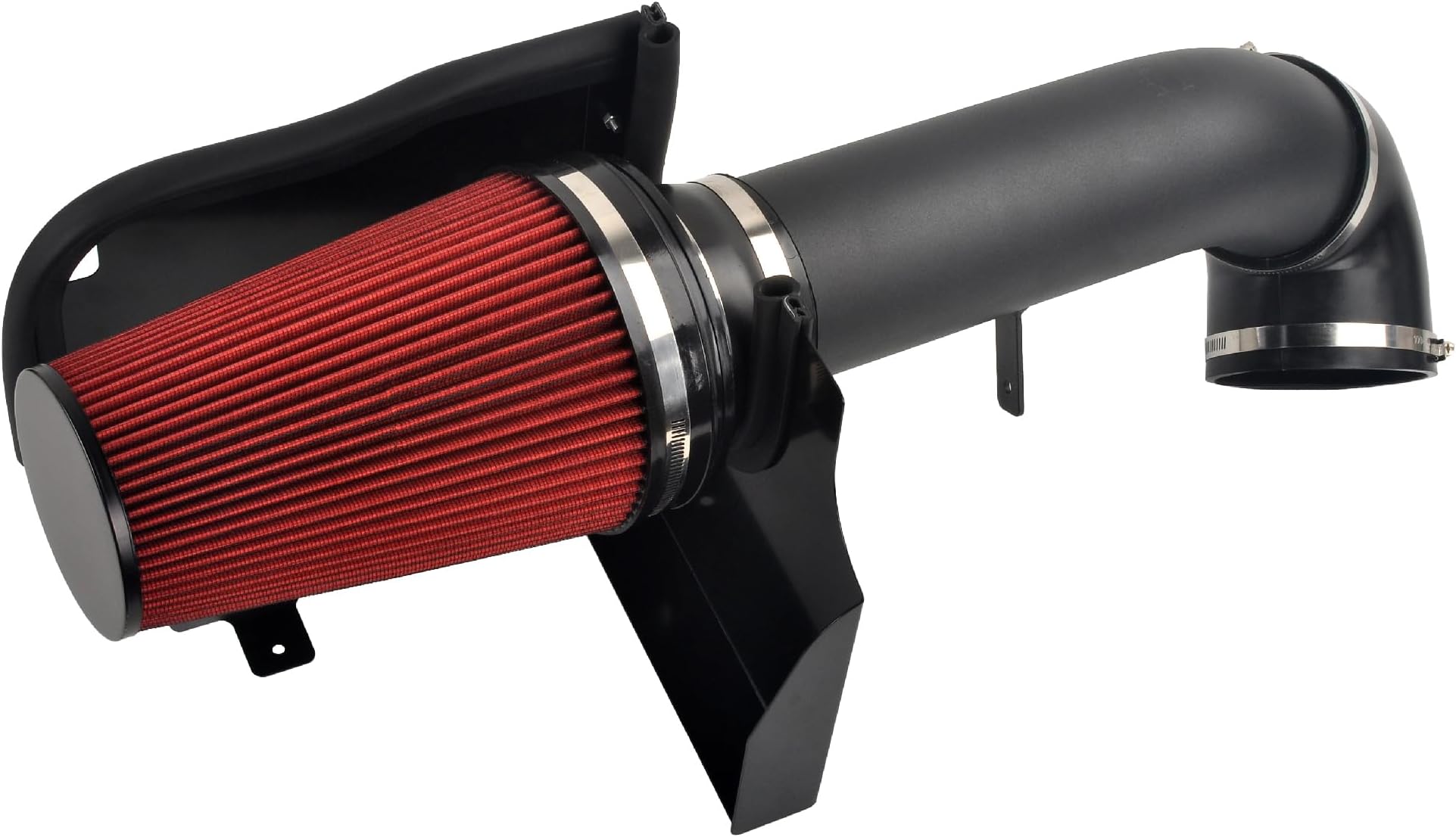 Amazon.com: AF Dynamic Black Cold Air Filter Intake Systems + Heat ...