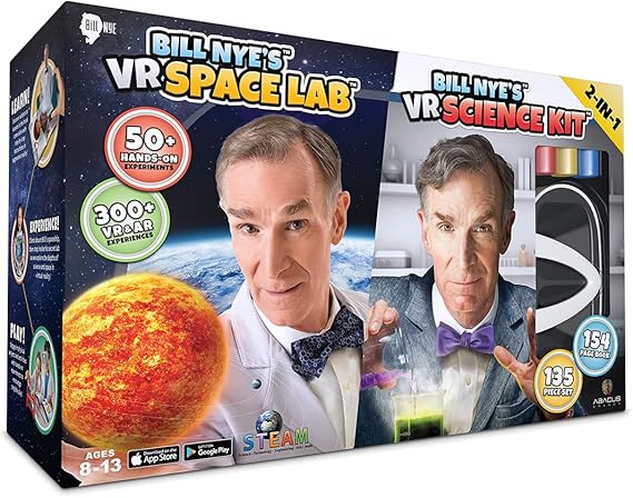 Amazon.com: Abacus Brands Bill Nye's VR Science Kit and VR Space Lab ...
