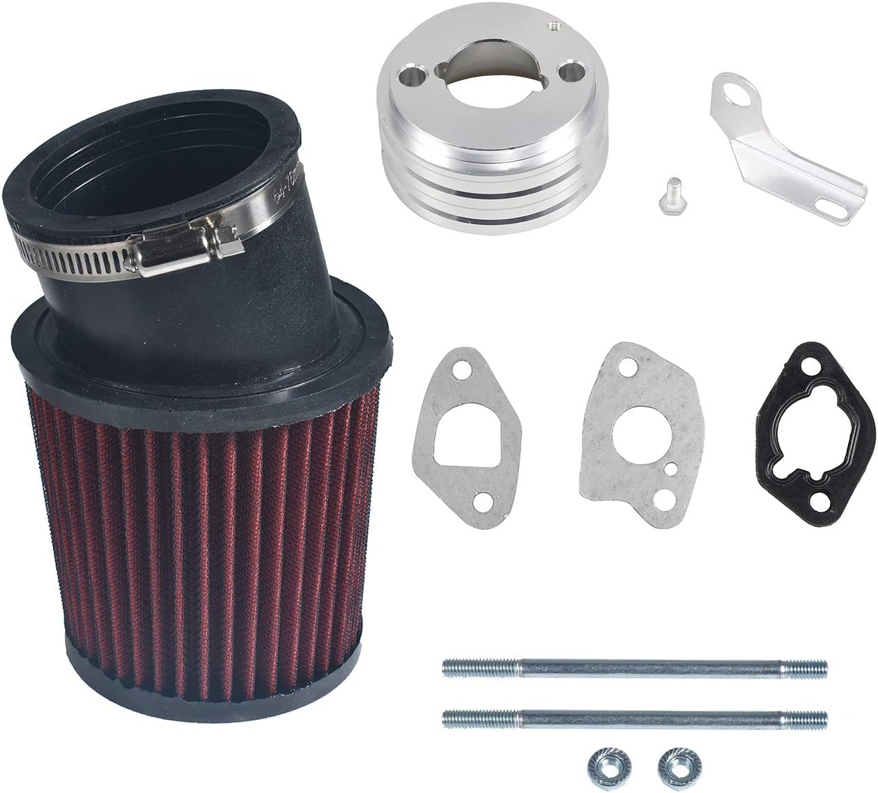 Amazon.com: Supermotorparts Inlet Air Filter Kit for Go Karts & Mini ...
