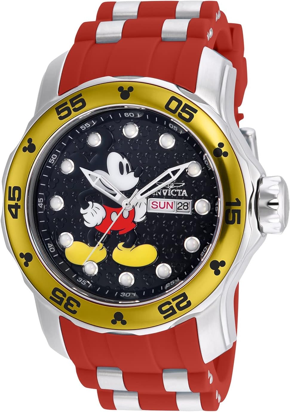 Amazon.com: Invicta Band ONLY Disney Limited Edition 25499 : Original ...