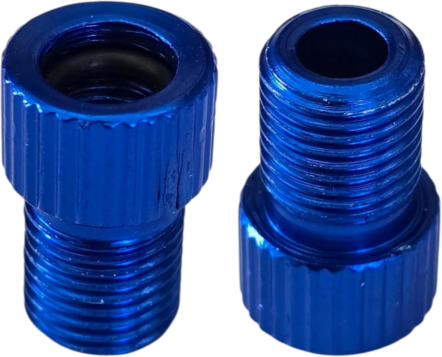 cyclingcolors 2 x Bicycle Valve Adapter Bicycle Pump Connection for ...