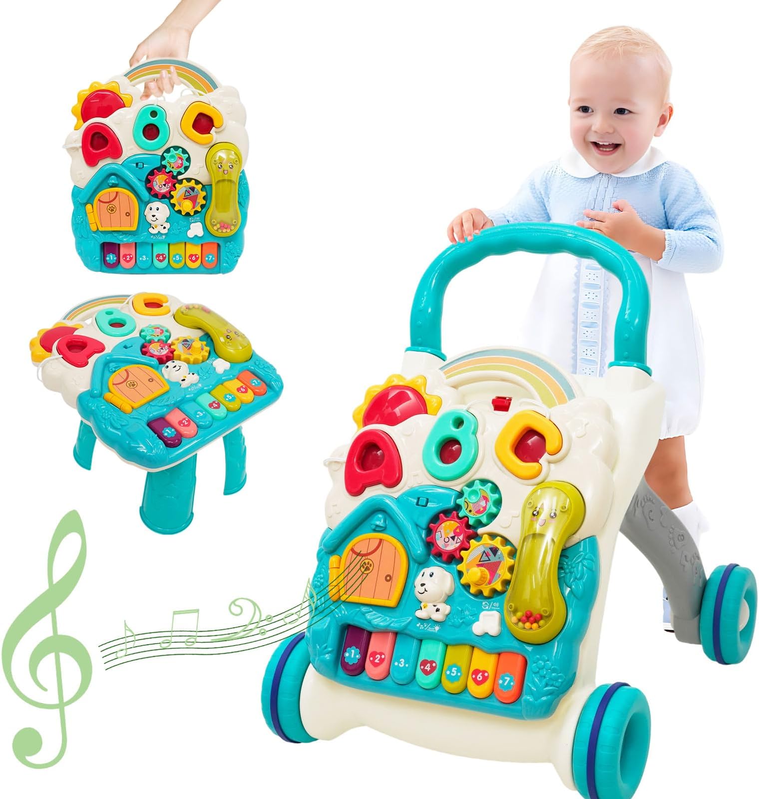Amazon.com: Vtech 505603 Baby Walker, Multi-Coloured : Toys & Games