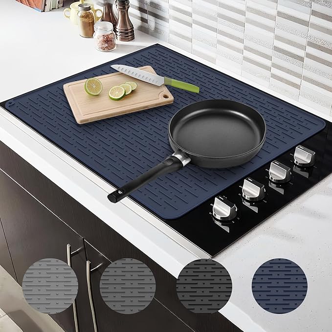 Amazon.com: 28"x20" Silicone Electric Stove Top Cover, Heat Resistant ...