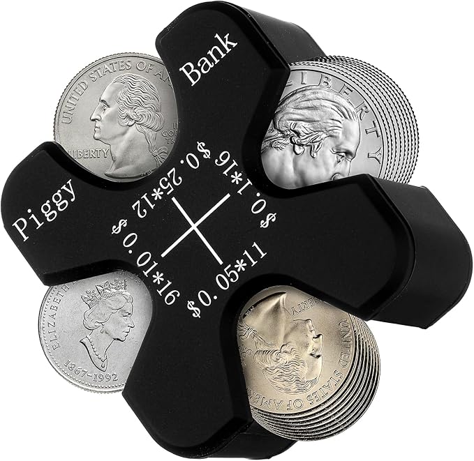 Amazon.com: Coin Holder Silicone Portable Change Organizer Universal ...