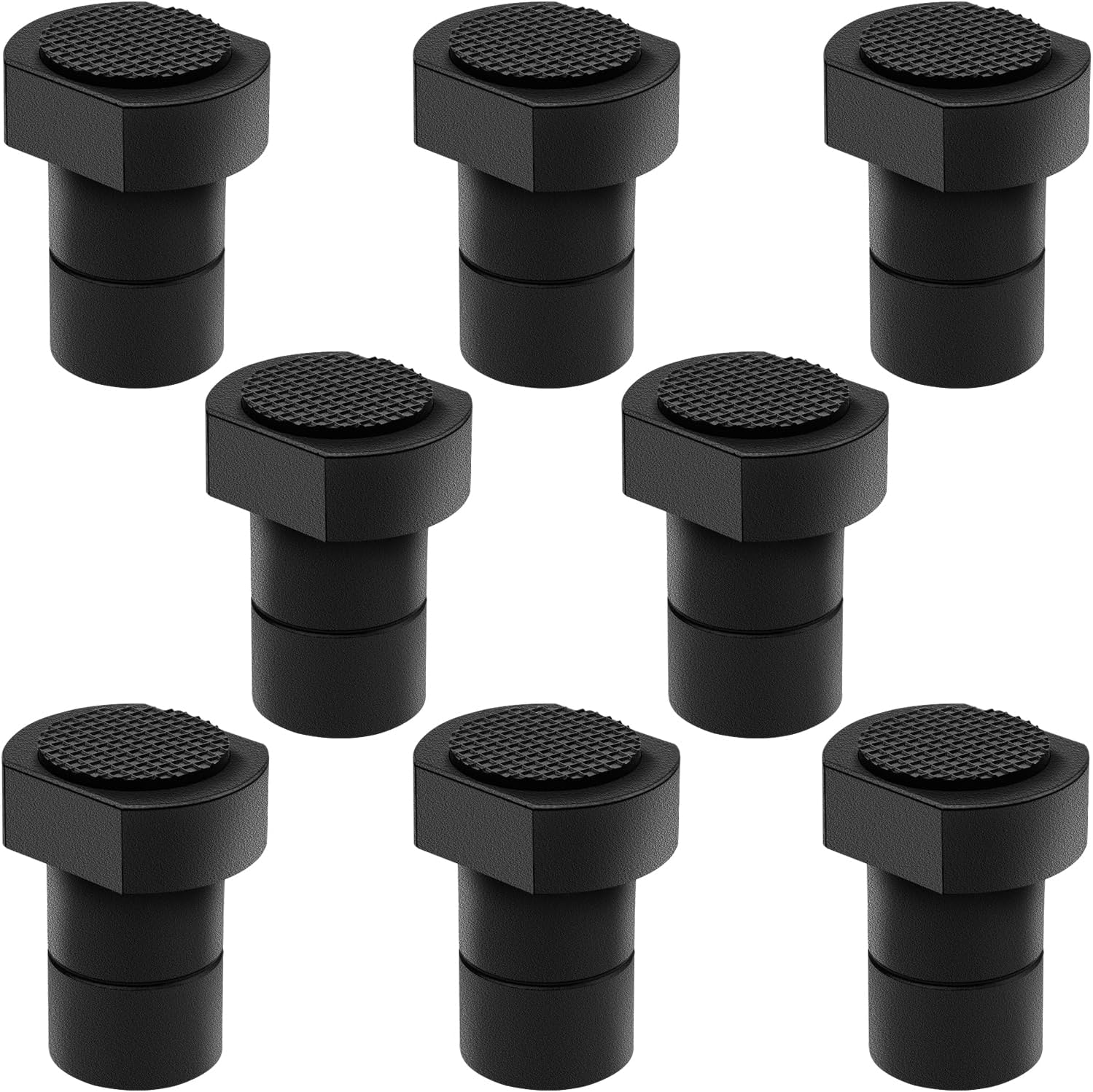 6-Pack Aluminum Alloy Bench Dogs with Non-Slip Pads - 3/4-Inch (19mm ...