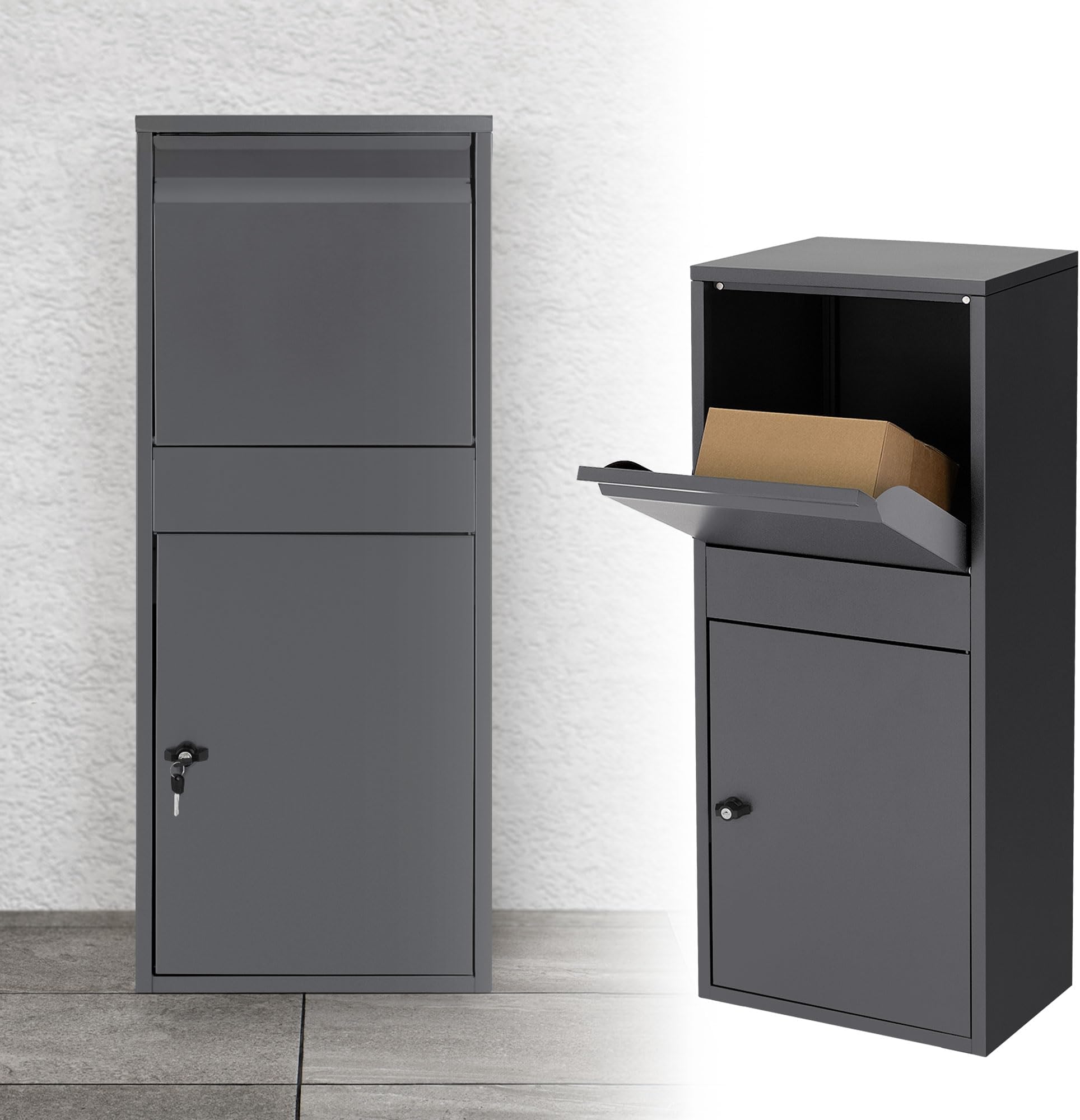 Zelsius Boîte aux Lettres avec Compartiment pour Paquet Merkur | en ...