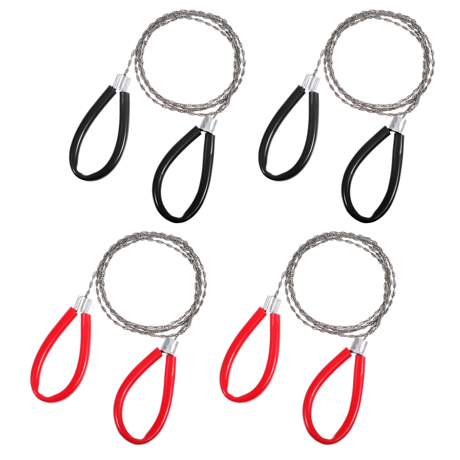 Amazon.com: 4 Pcs Stainless Steel Wire Saw, PVC Cable Saw Upgrade ...