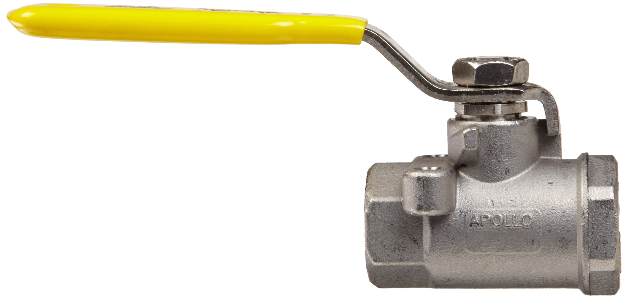 Apollo 76-100 Series Stainless Steel Ball Valve, Two Piece, Inline ...