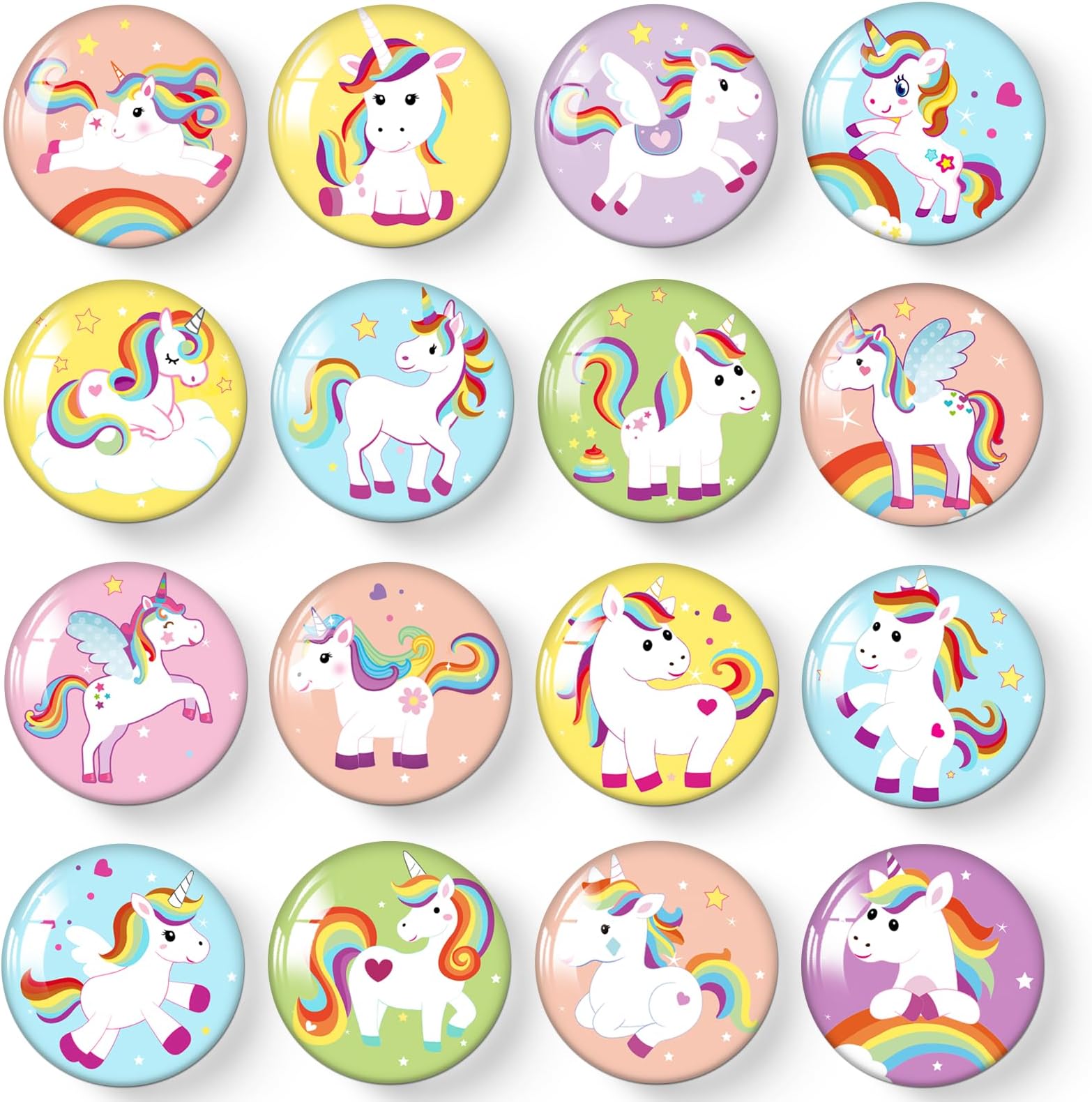 Amazon.com: Cute Unicorn - 5" Magnet for Car Locker Refrigerator : Home ...