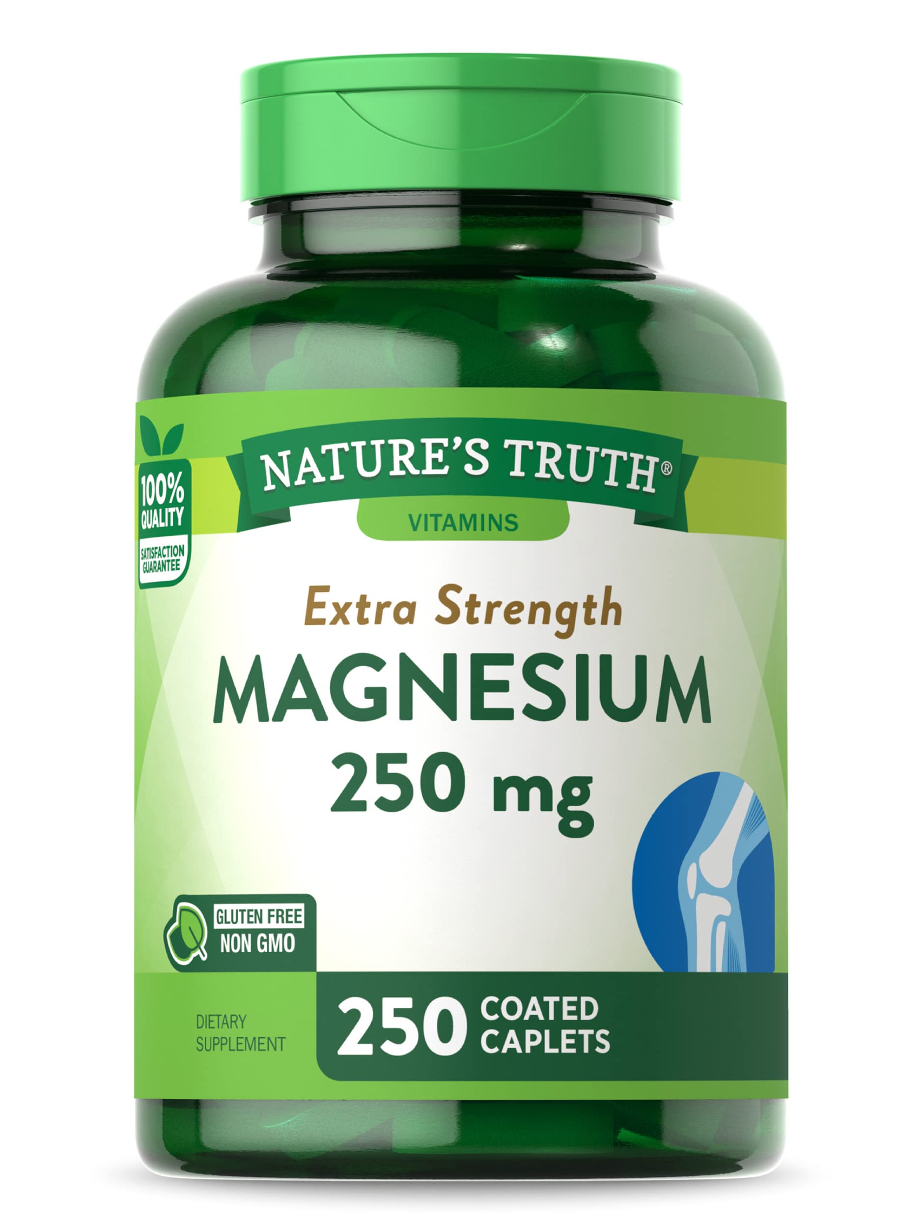 Amazon.com: Nature's Truth Magnesium Supplement | 250 mg | 250 Count ...
