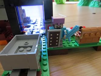 Amazon.com: LEGO Minecraft The Nether Portal 21143 Building Kit (470 ...