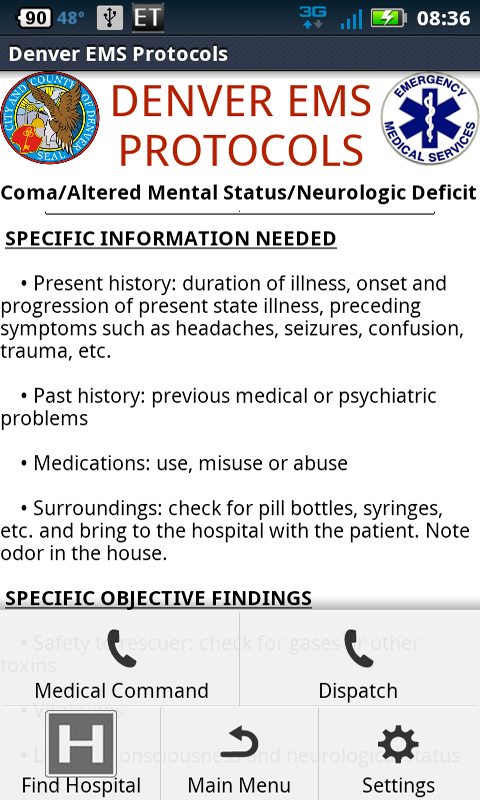 CO-Denver Health Protocols - App on Amazon Appstore