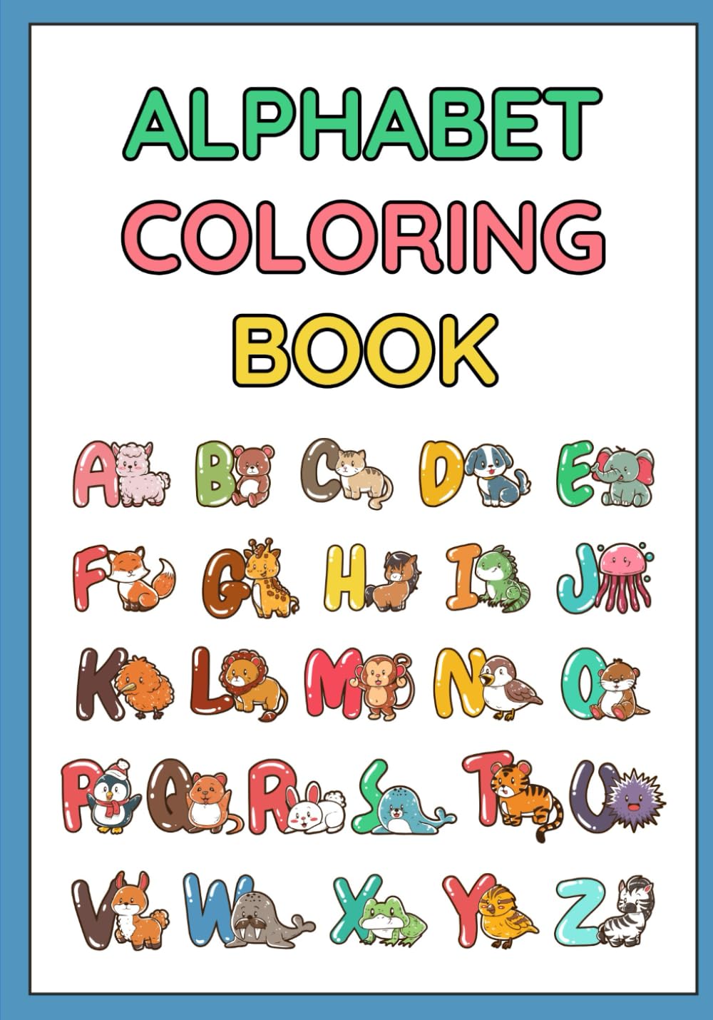 Amazon.com: Alphabet Coloring Book: 9798343798111: Carter, Cayson ...