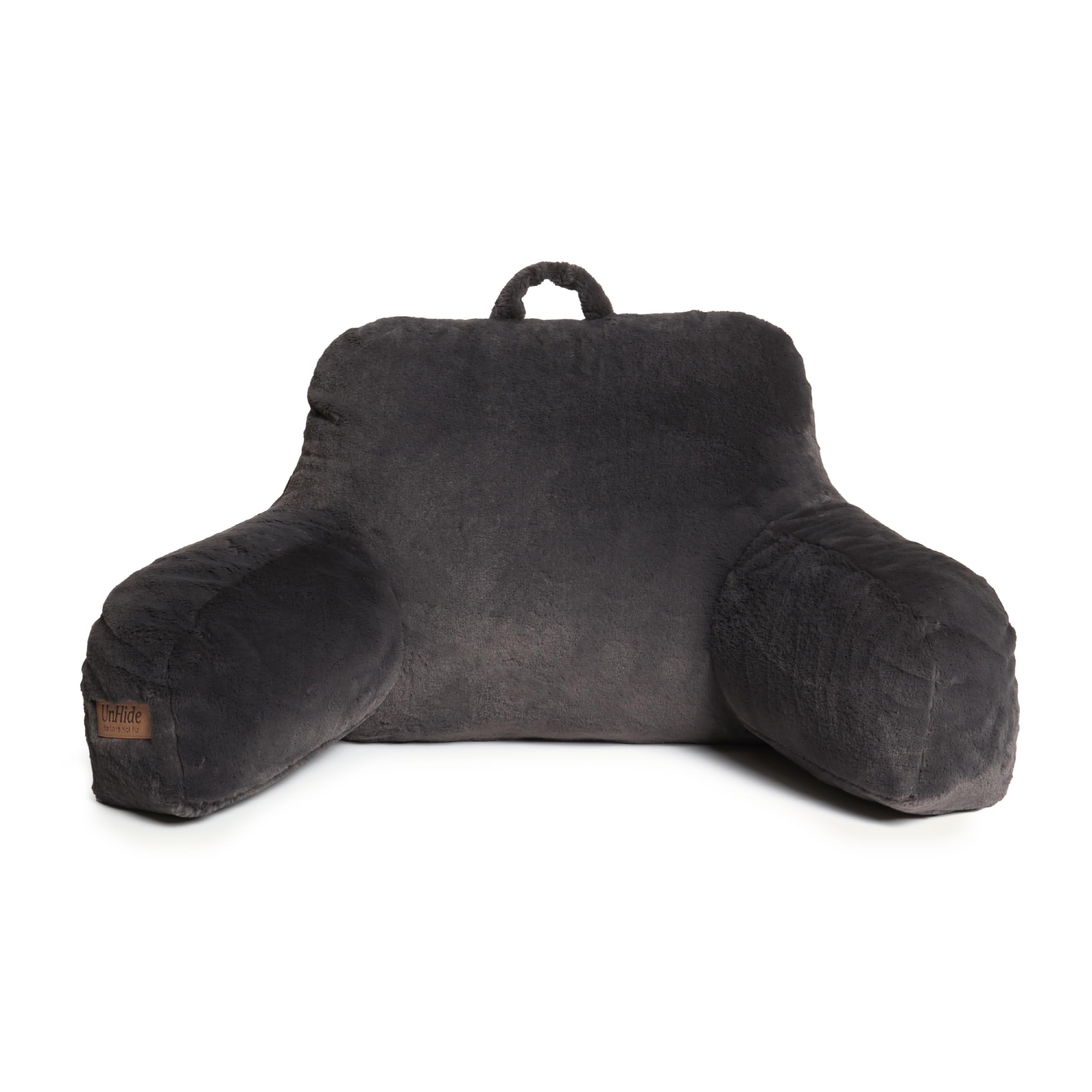 Amazon.com: UnHide Squish Backrest Pillow - A Large Pillow with Arms ...