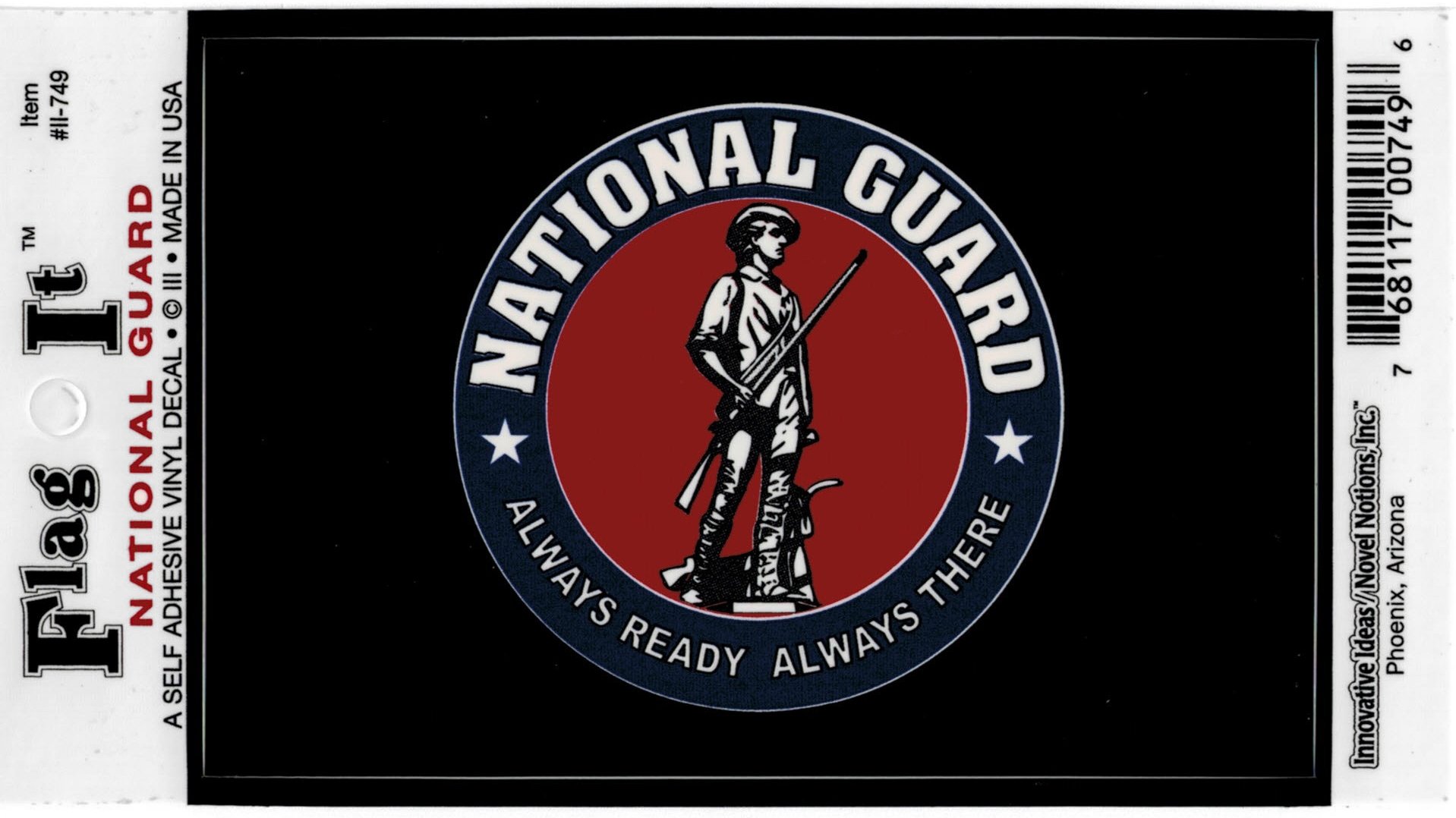 Amazon.com: National Guard Seal Decal for auto, Truck or Boat : Sports ...
