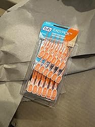 TePe EasyPick Toothpicks, Orange, ISO XS-S, 36pcs, Plaque Remover ...