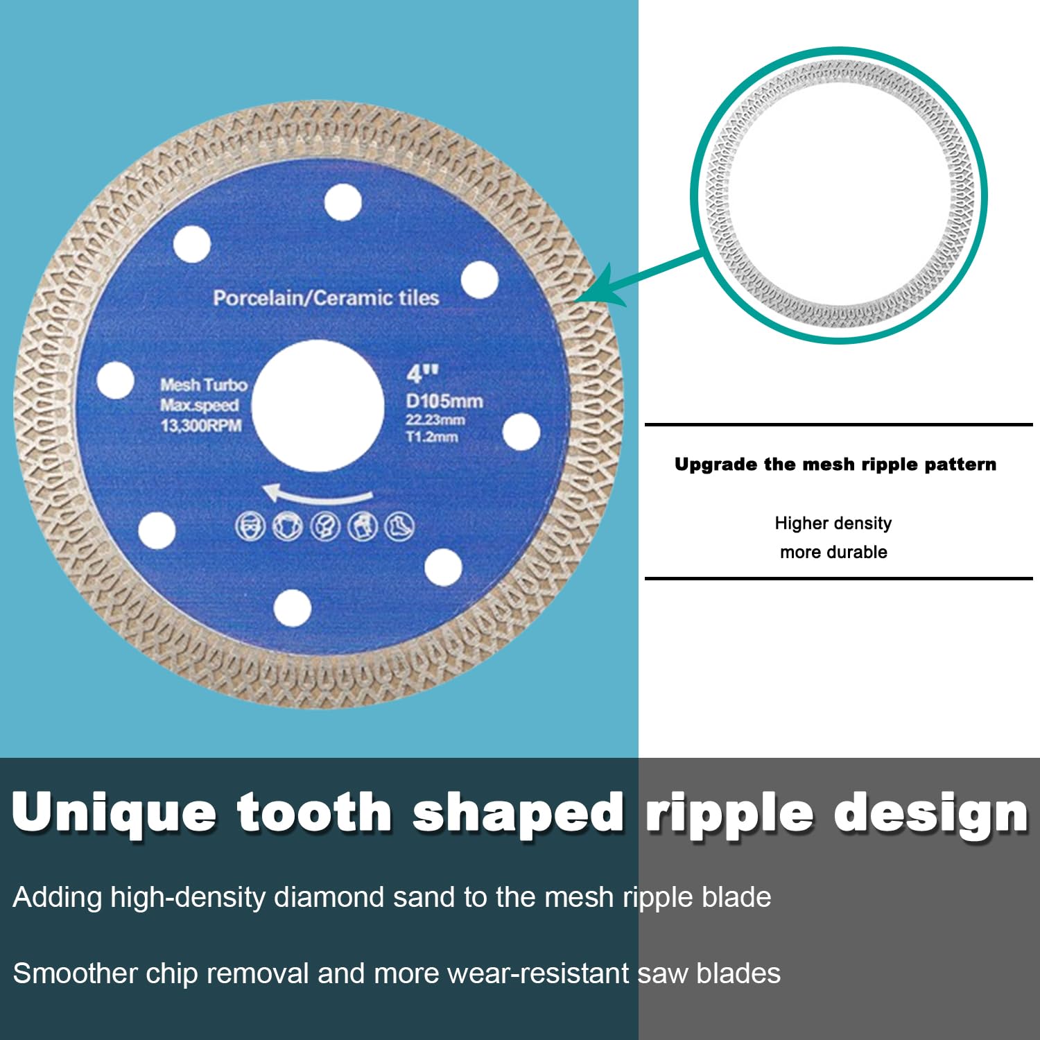 Snapklik.com : Indestructible Disc, 4" Cutting Disc Wheel, Diamond ...