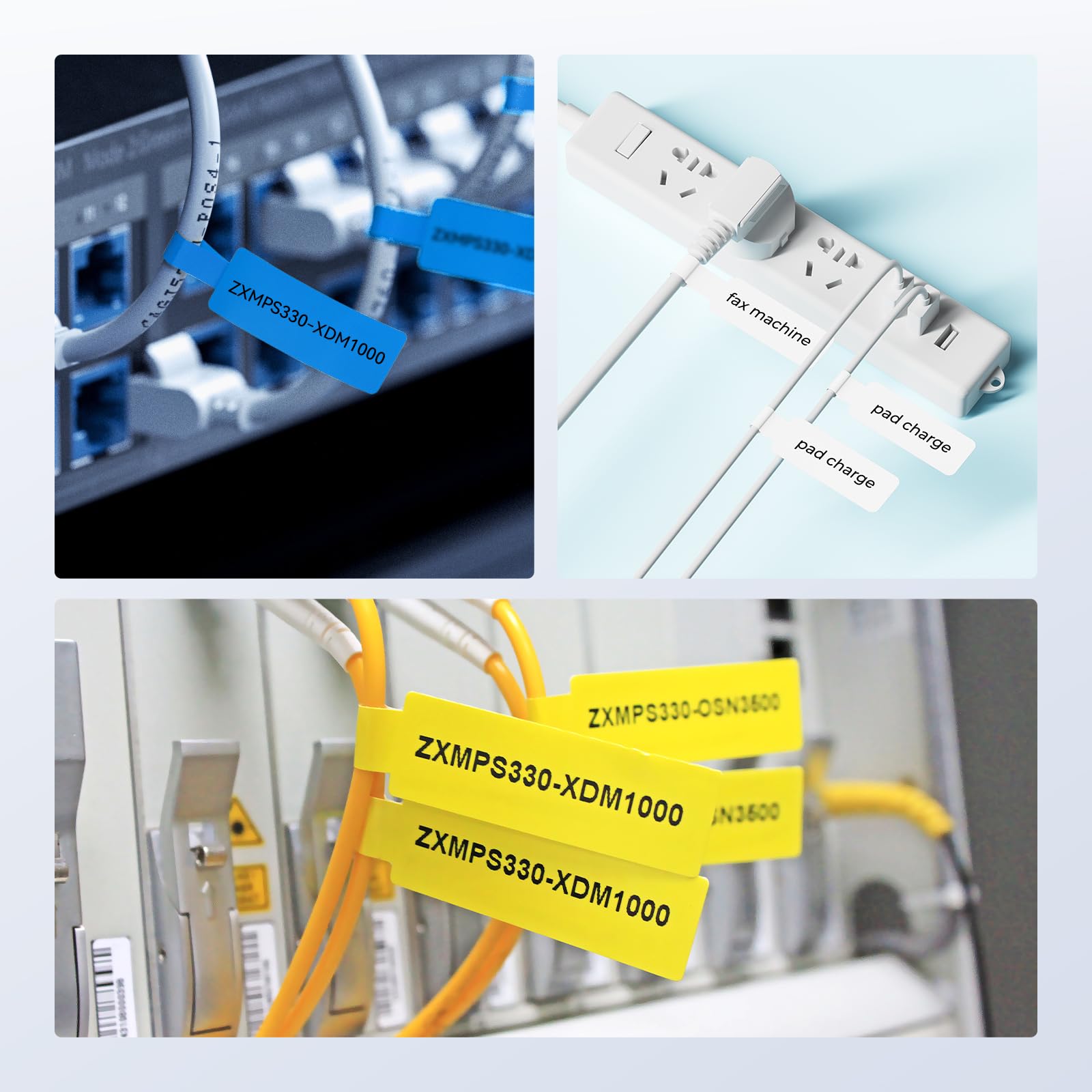 Snapklik.com : NIIMBOT Blue Cable Labels Maker Tape For D11/D110/D101 ...