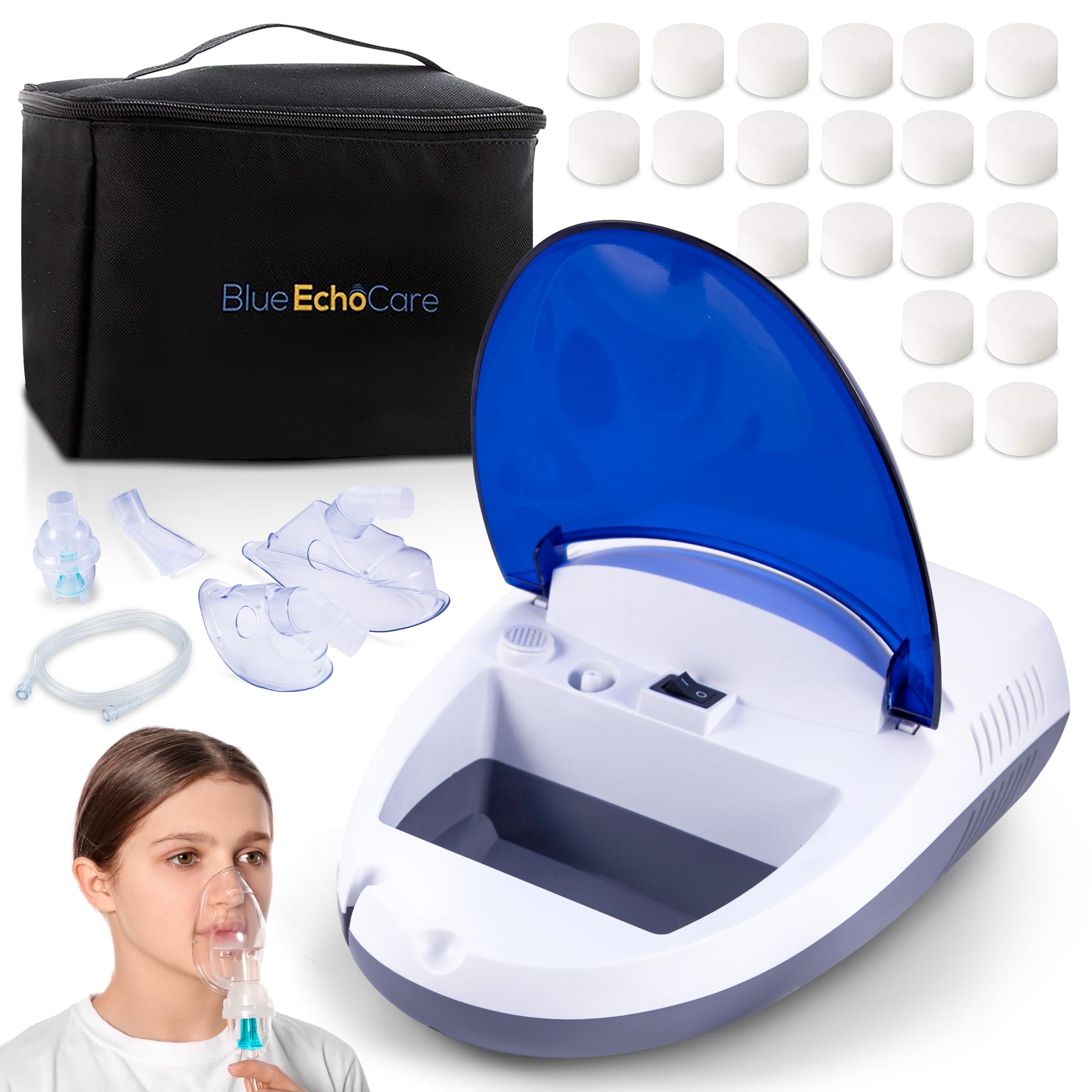 BEC NEBULIZER - Compact Piston Compressor with built in carrier for ...