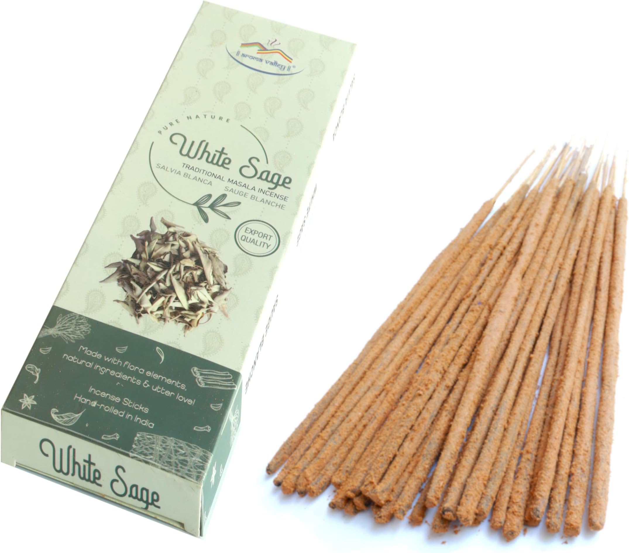 Amazon.com: Californian White Sage Incense 6 Box 120 Sticks : Home ...